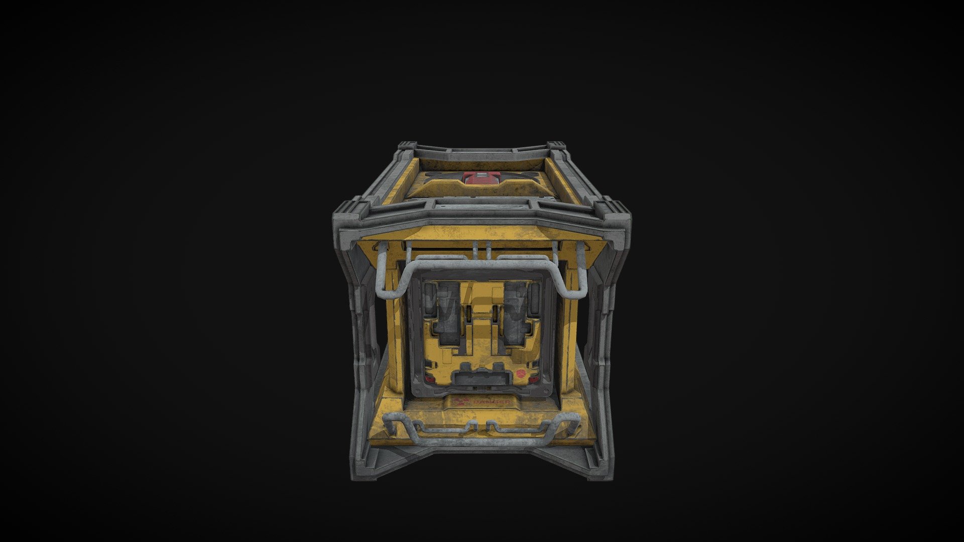Sci-fi_box - 3D model by artshorin [a1e8573] - Sketchfab
