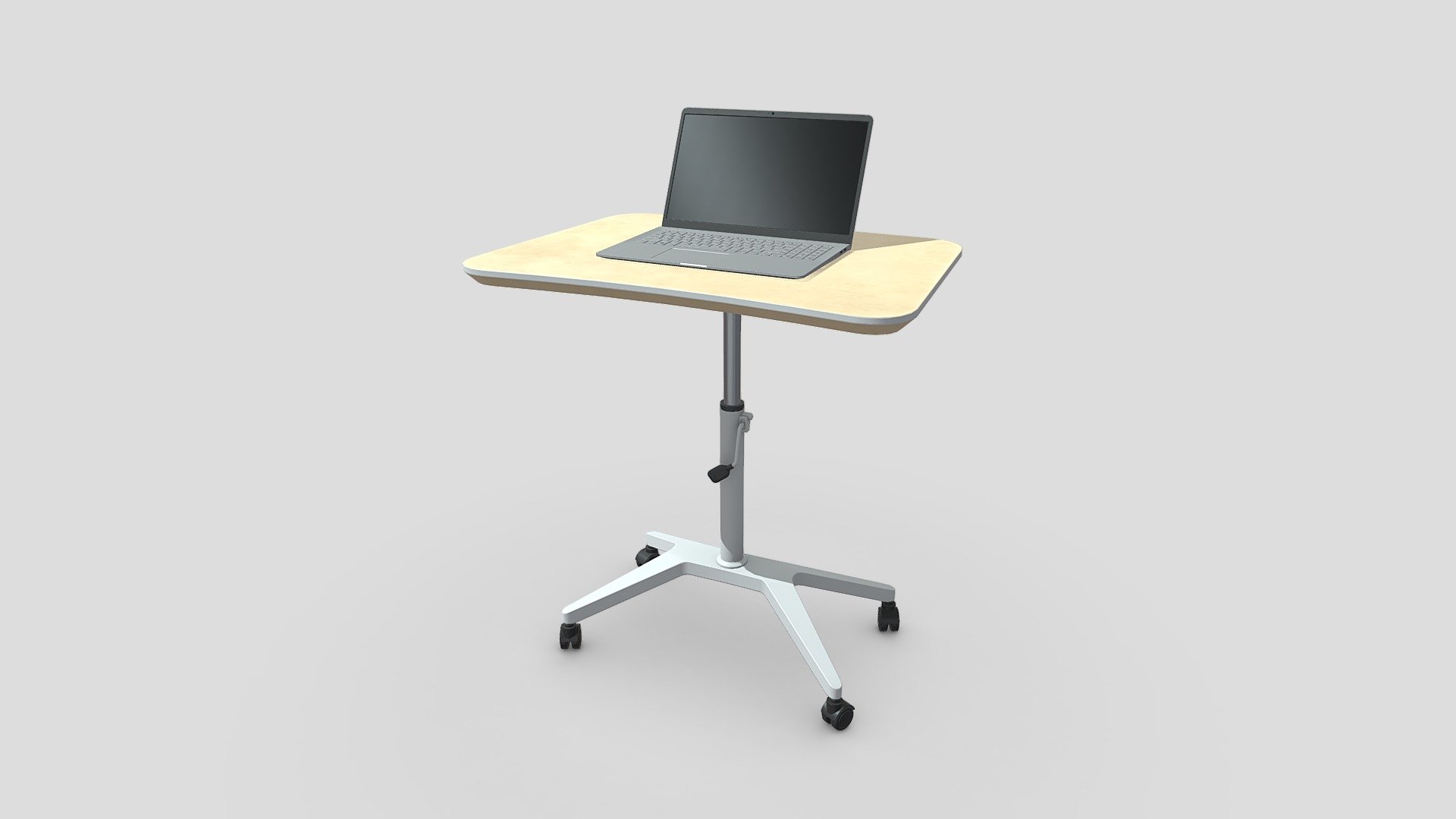 Laptop Desk - Buy Royalty Free 3D model by ChakkitPP [a1e9cc7 ...