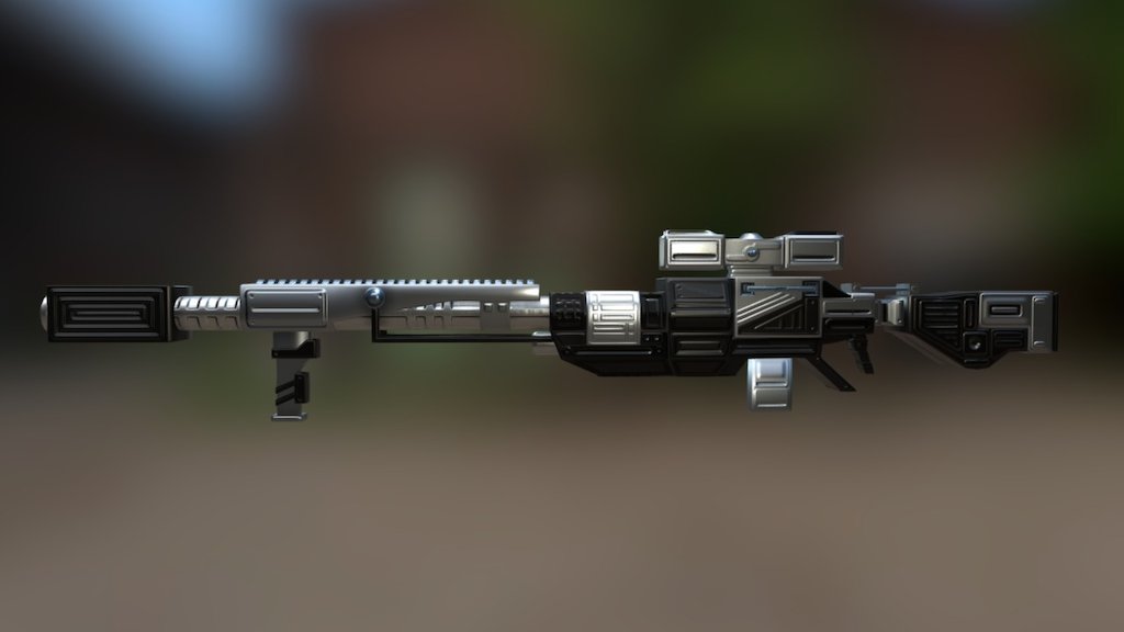 Sniper Rifle - 3D model by amazingStanley [a1e9f27] - Sketchfab