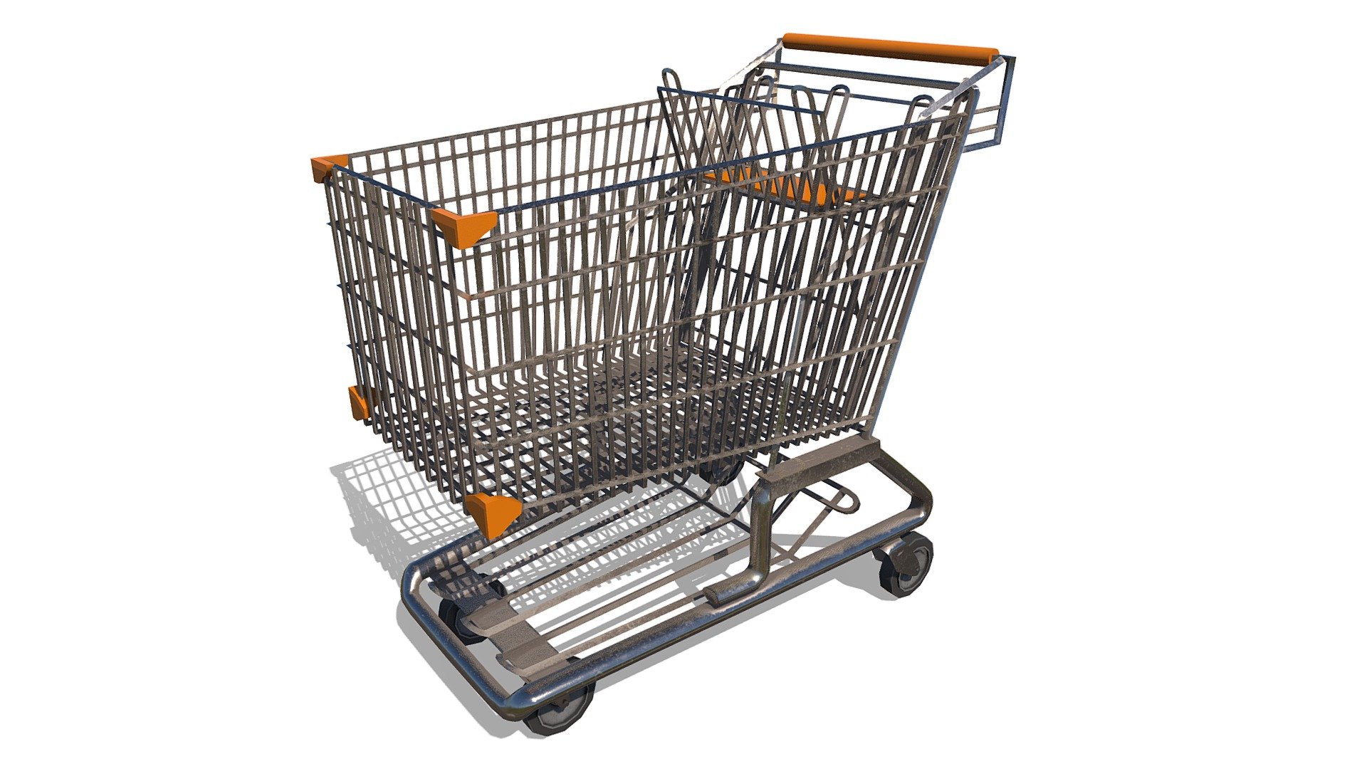Shopping Cart / Trolley - Buy Royalty Free 3D model by Studio Lab ...