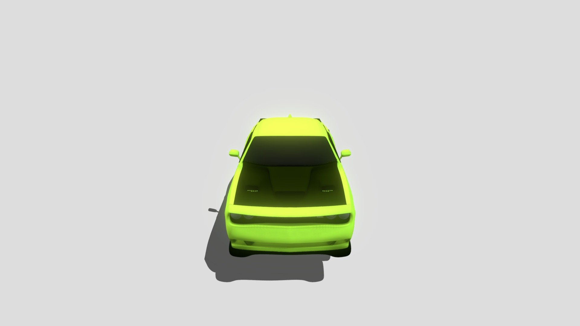 Doge Challenger - Download Free 3D model by Hi (@hesstruck75) [a1ead41 ...