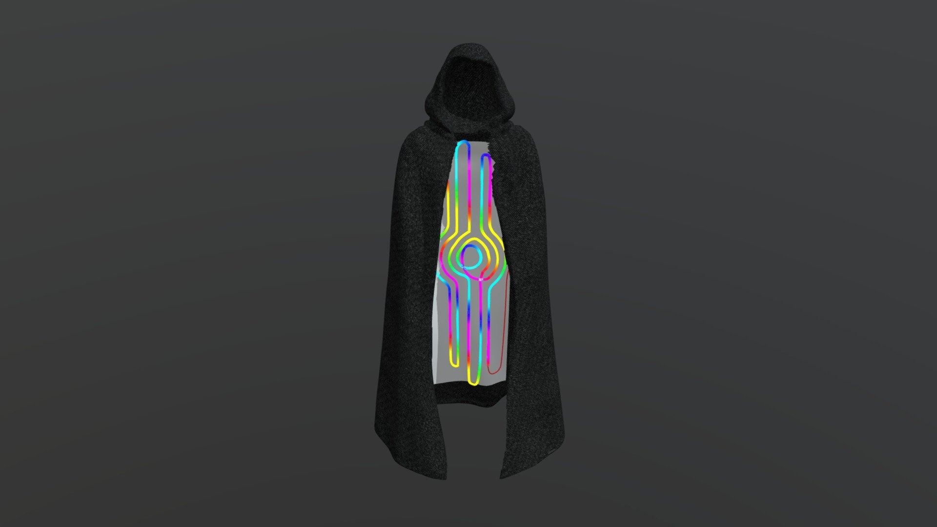 LED Cloak - 3D model by Vormix [a1eb8eb] - Sketchfab