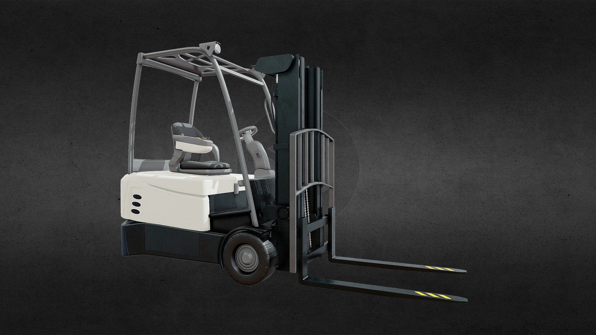 Electric Forklift - 3D model by skibigfx [a1ec165] - Sketchfab