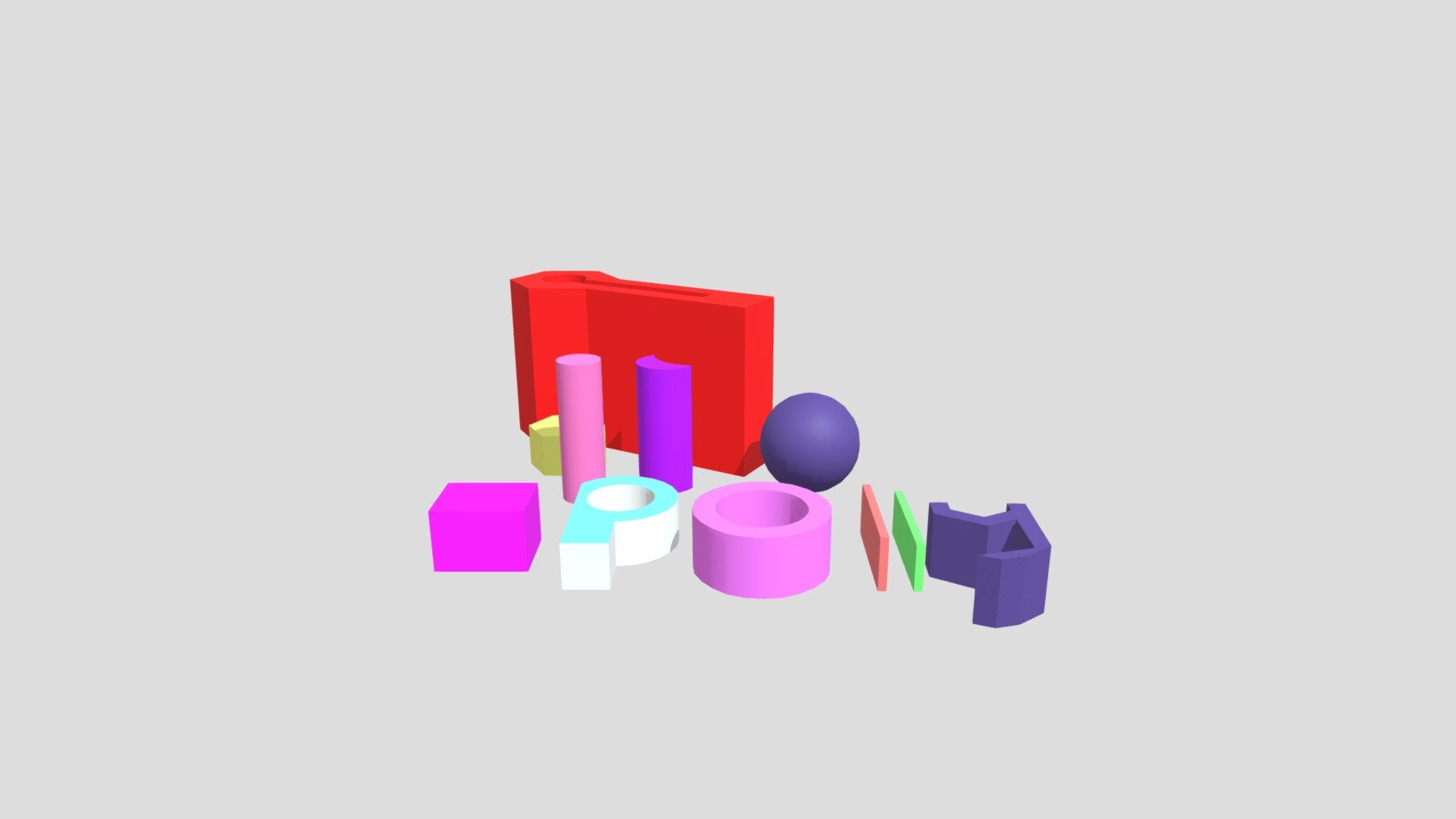 3D shapes 9 Oct 2020 - 3D model by swellz74 [a1ec7bd] - Sketchfab
