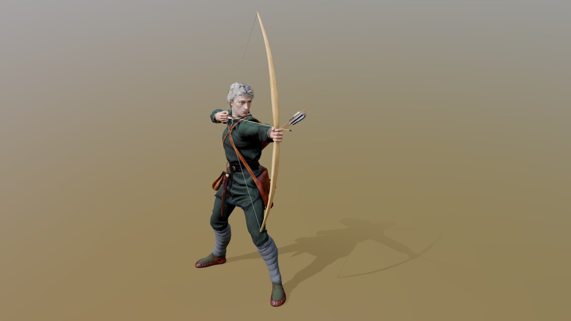 Archer - 3D model by AERO3D (@aero3d.ua) [a1ec9e0] - Sketchfab