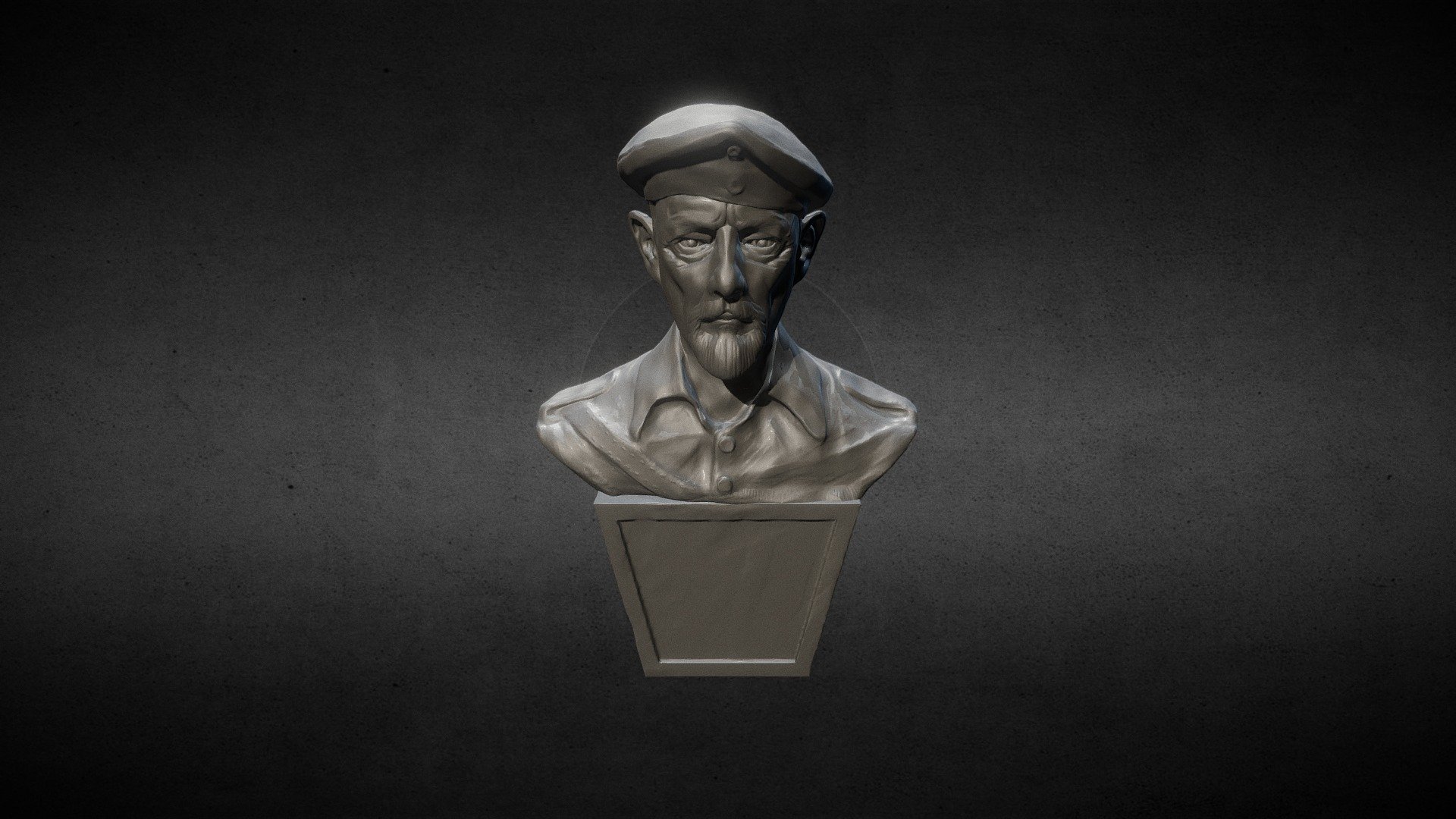 WW2 Soldier Statue - 3D model by artofnazar [a1ed155] - Sketchfab