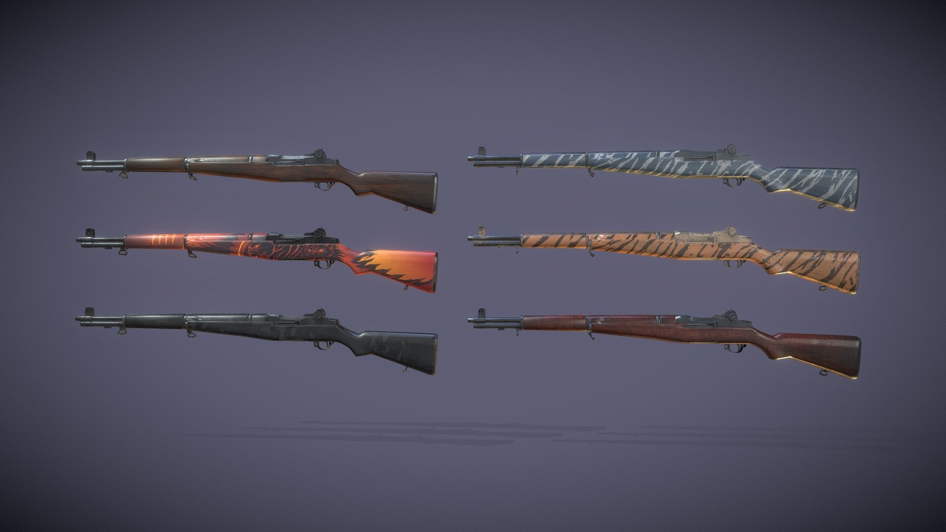Allies Rifle (WWII Weapons) - Buy Royalty Free 3D model by Hitoshi ...