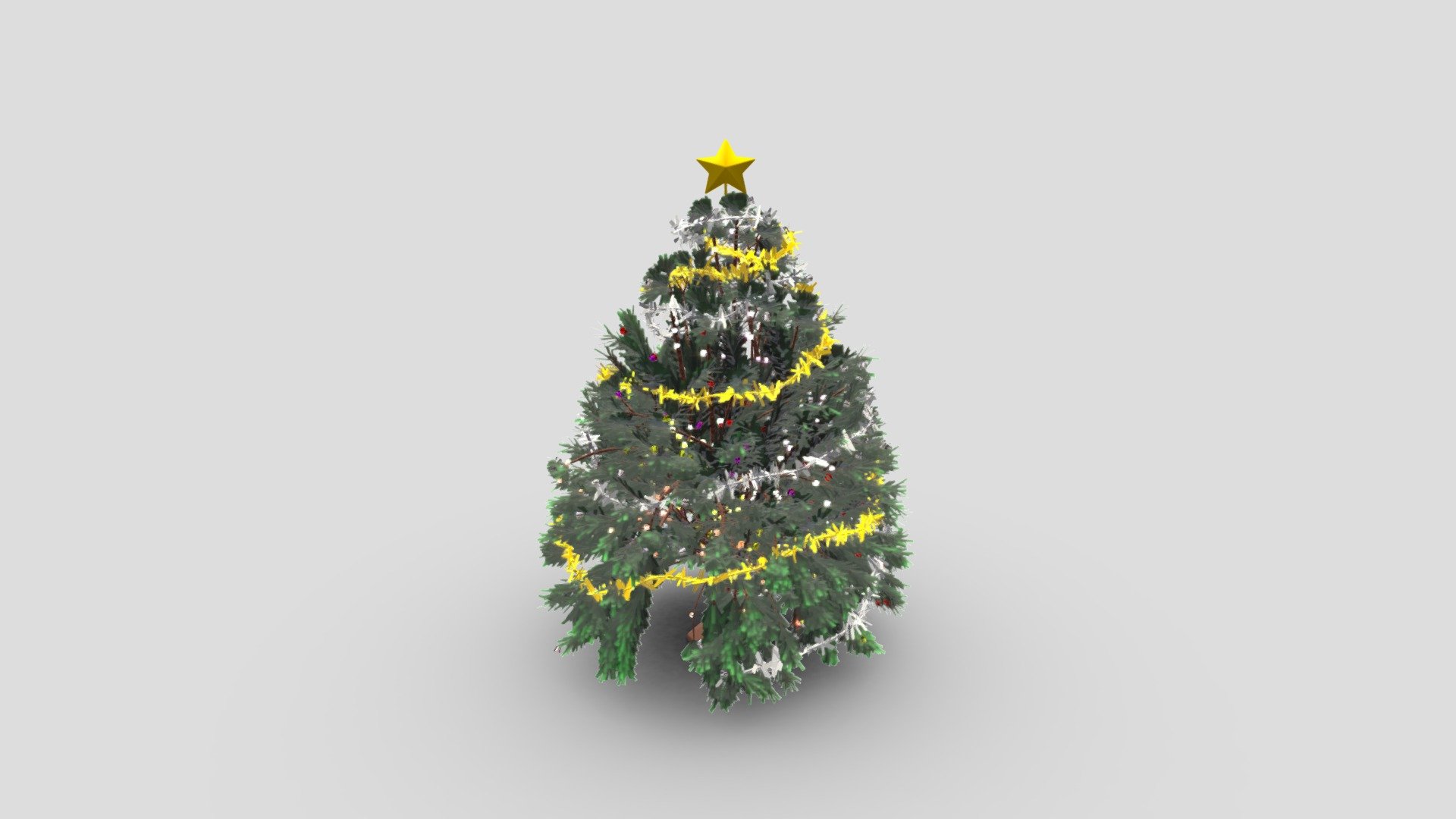christmas tree - 3D model by videph [a1eec6a] - Sketchfab