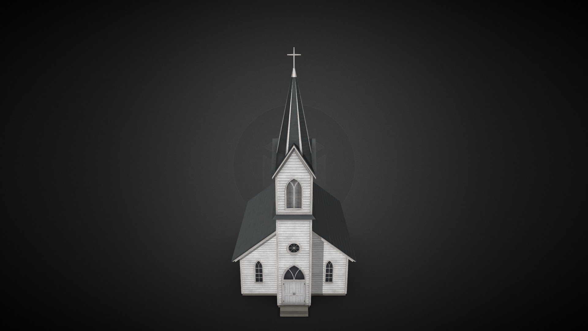Church - 3D model by Lucas Sobral (@lucassobral3d) [a1eed72] - Sketchfab