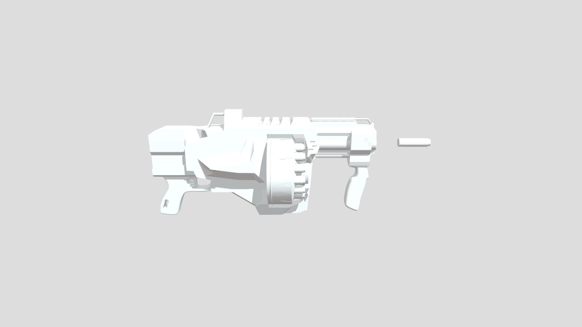 Nerf gun OBJ - Download Free 3D model by IAMJPDESIGNER [a1f0e97 ...