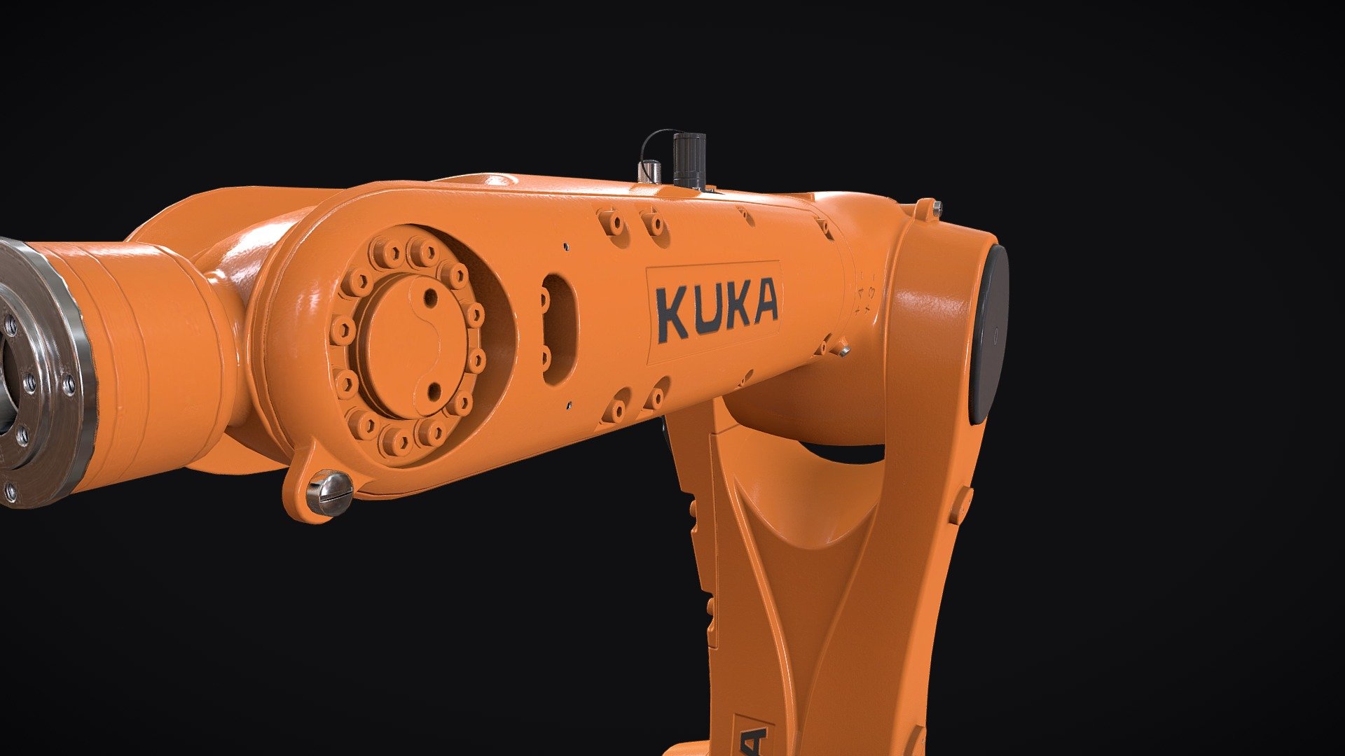 Industrial robot KUKA - 3D model by grecay [a1f1f2f] - Sketchfab