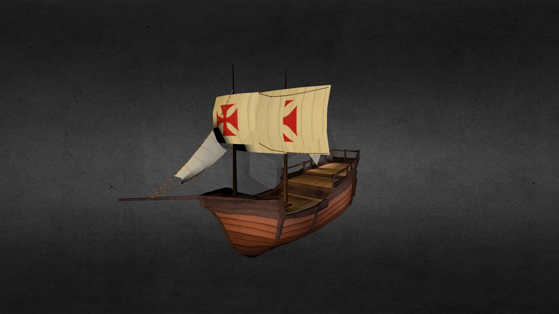 Caravela - 3D model by juninhovotu [a1f3f84] - Sketchfab