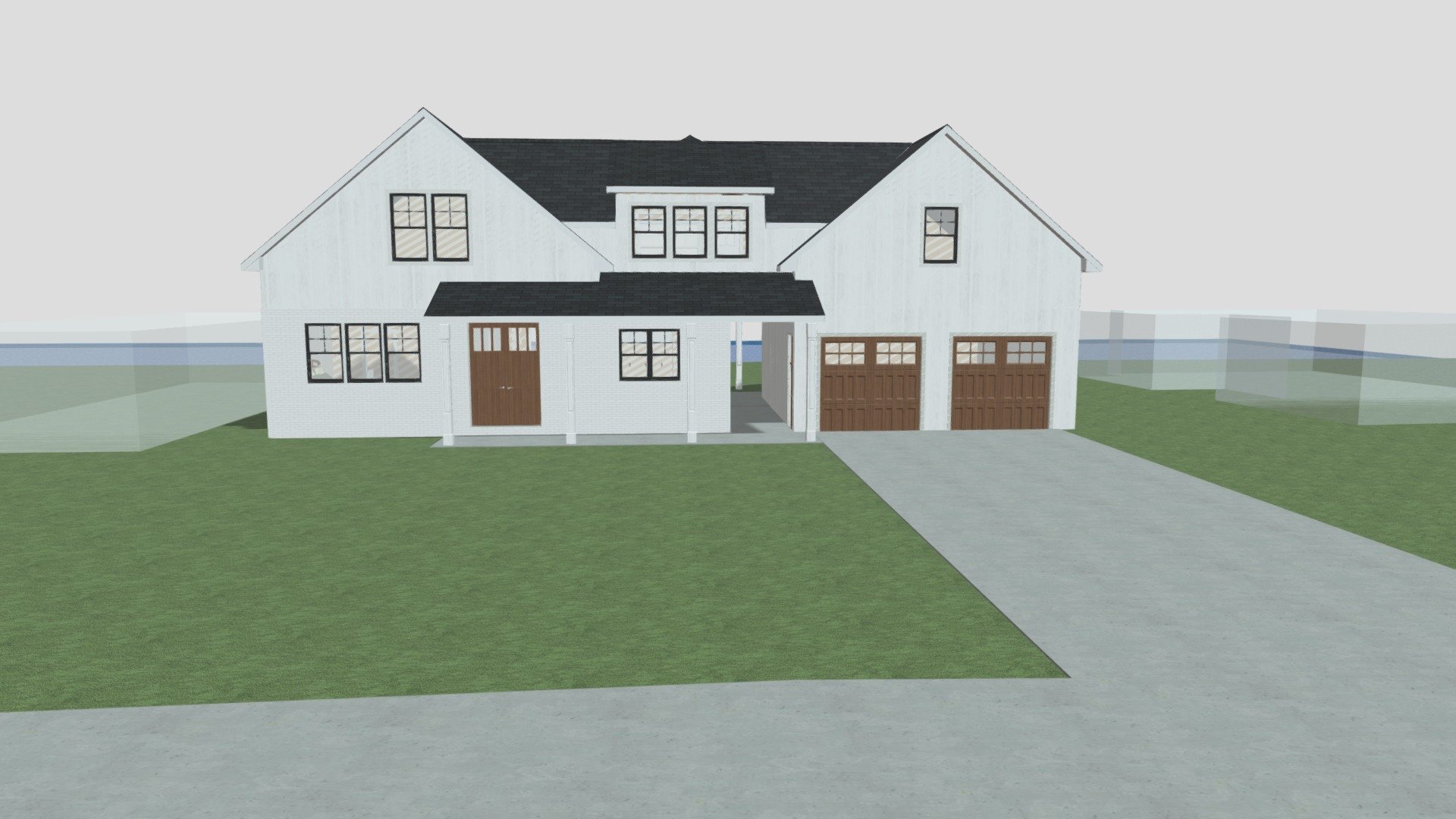 Idea W-rear Porch - 3D model by OakBridge Development (@oakbridge ...