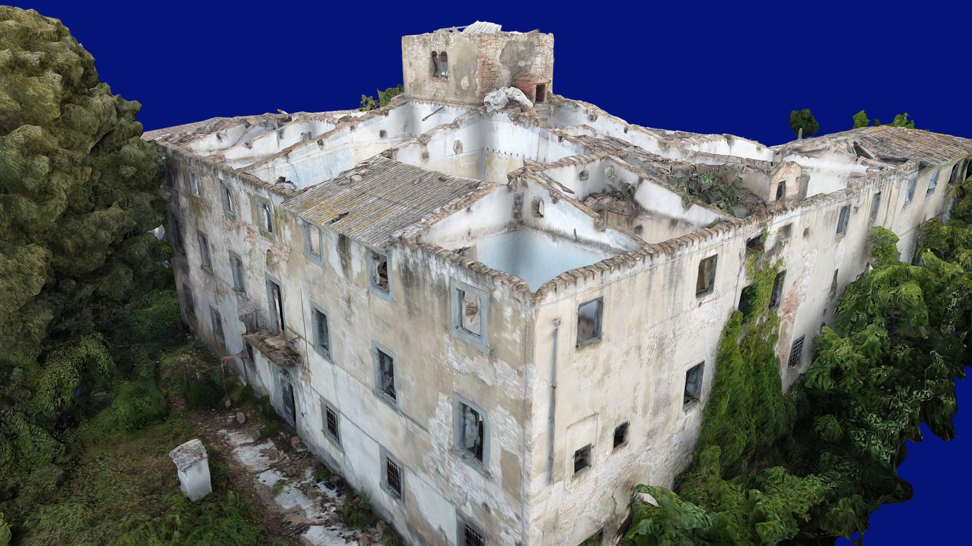 Canonica - Ricostruzione 3D di edificio - 3D model by ...