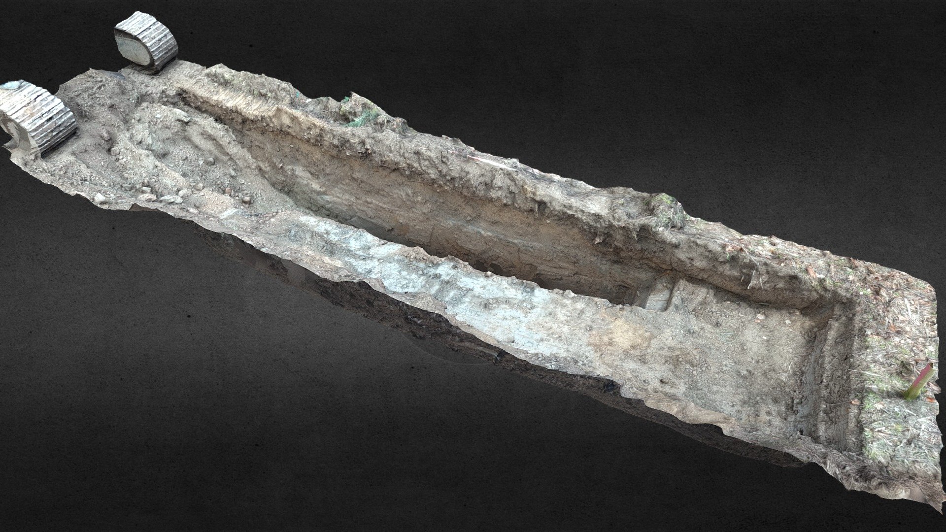Auld Bond Road - Perth Town Lade - 3D model by Rathmell Archaeology ...