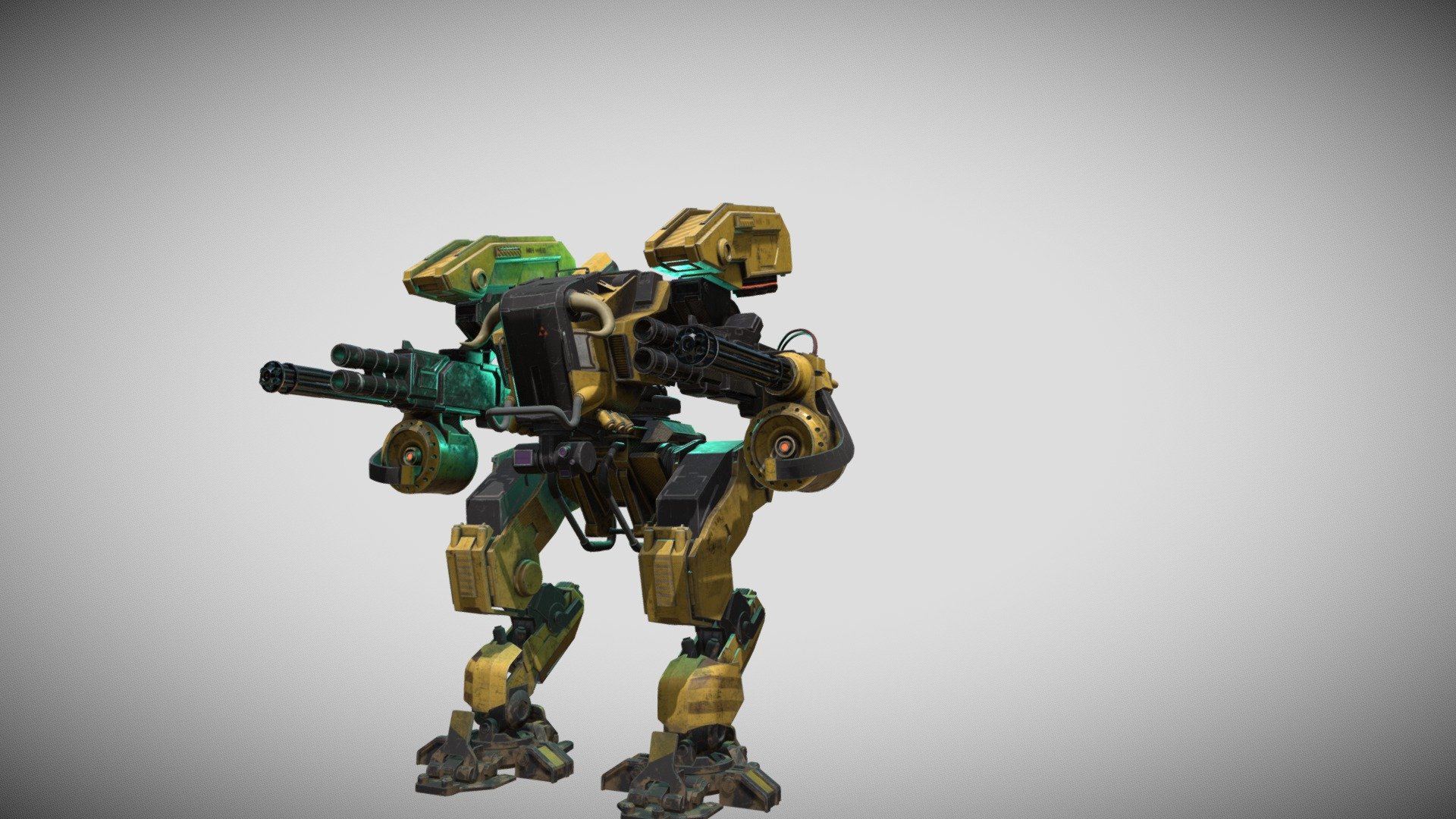 ROBOT MH - 18 - 3D model by arinjo3d [a1f9639] - Sketchfab