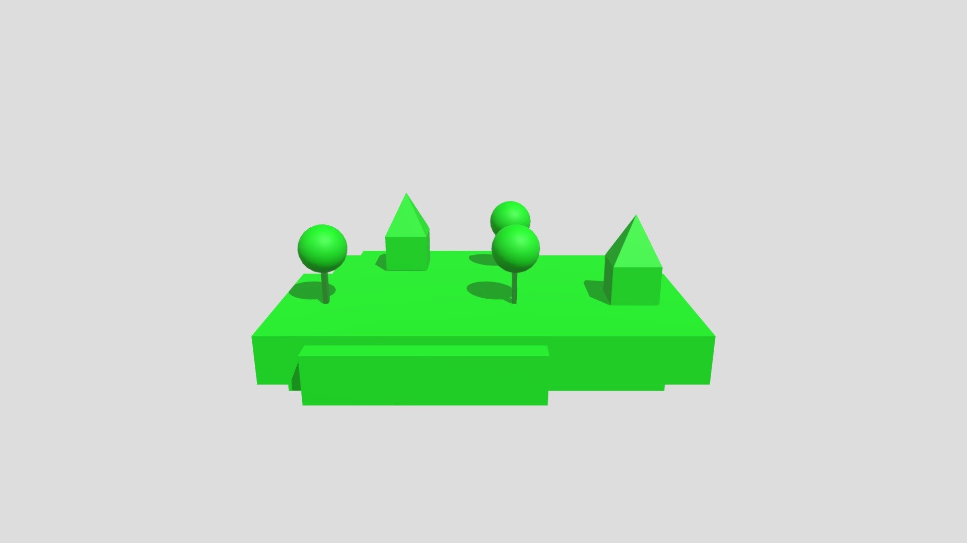 1 chunk of Minecraft - 3D model by Donnie.Ramsey [a1f99ec] - Sketchfab