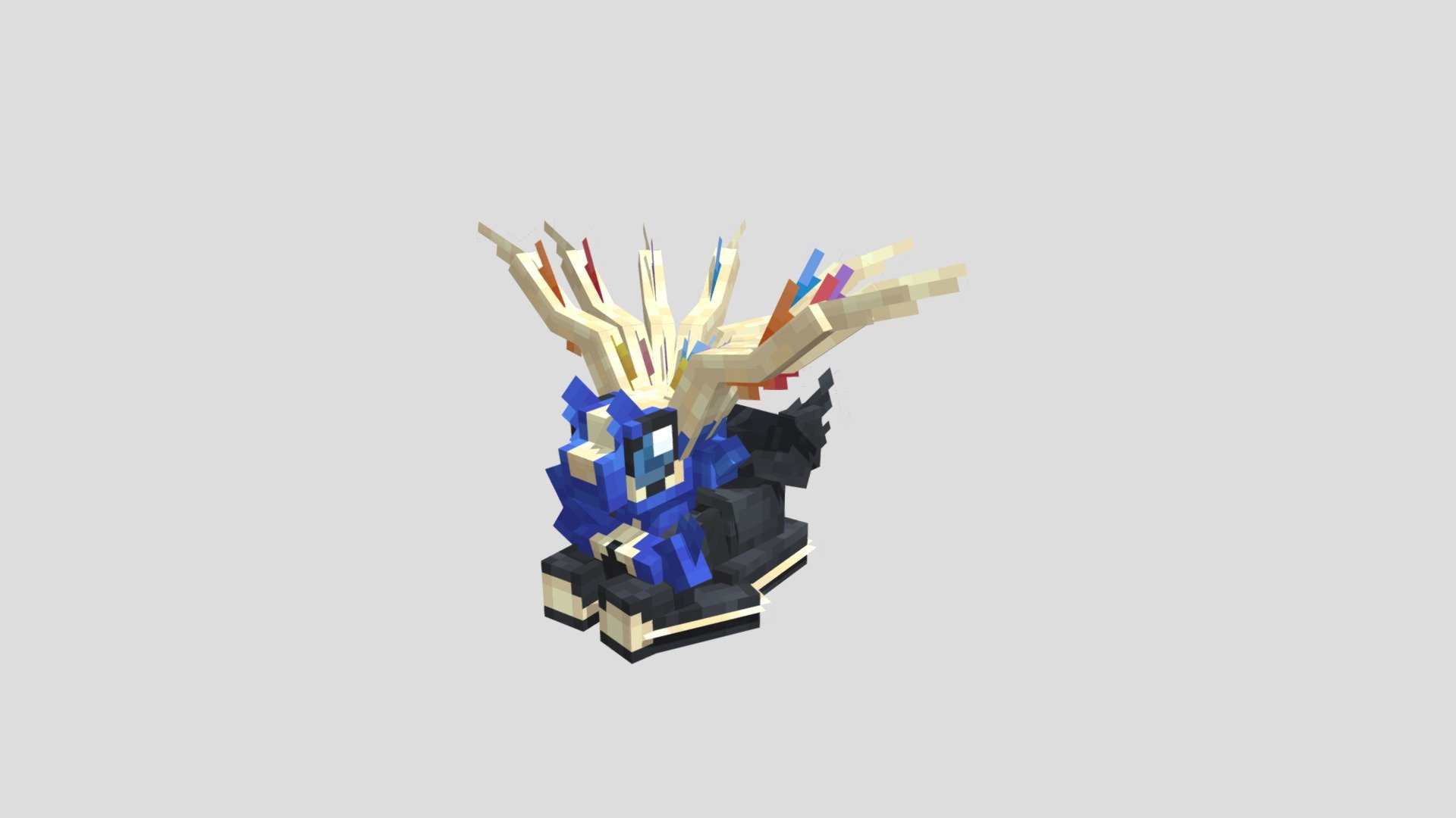 Xerneas Plushie - 3D model by ale! (@qvq_ale) [a1fa019] - Sketchfab