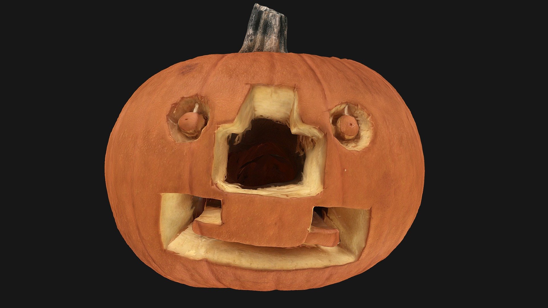 Level editor pumpkin | 3D Scan - Download Free 3D model by Sircher ...