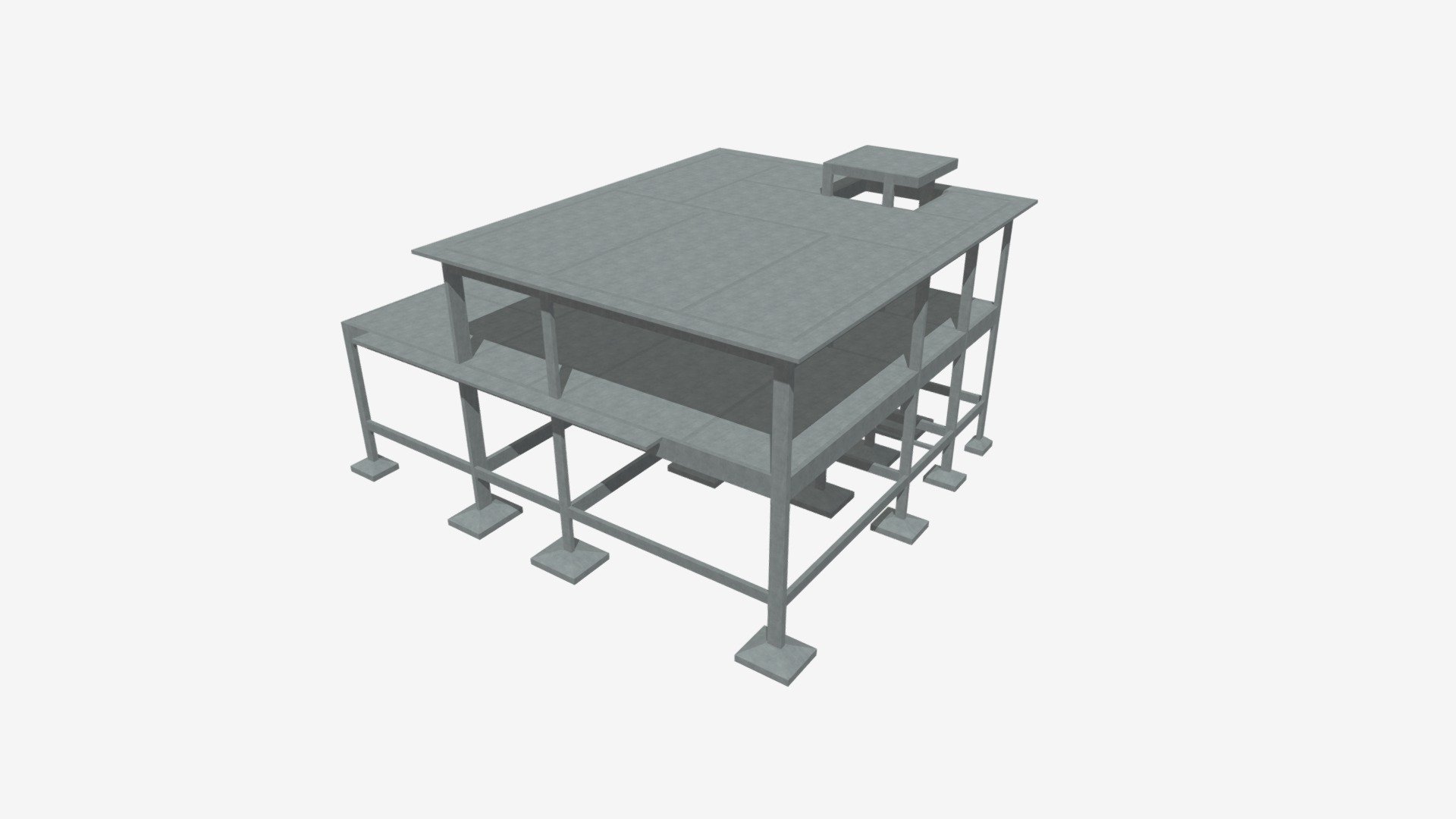 Estrutura CPGB - 3D model by Carnot Engenharia (@carnot.engenharia ...
