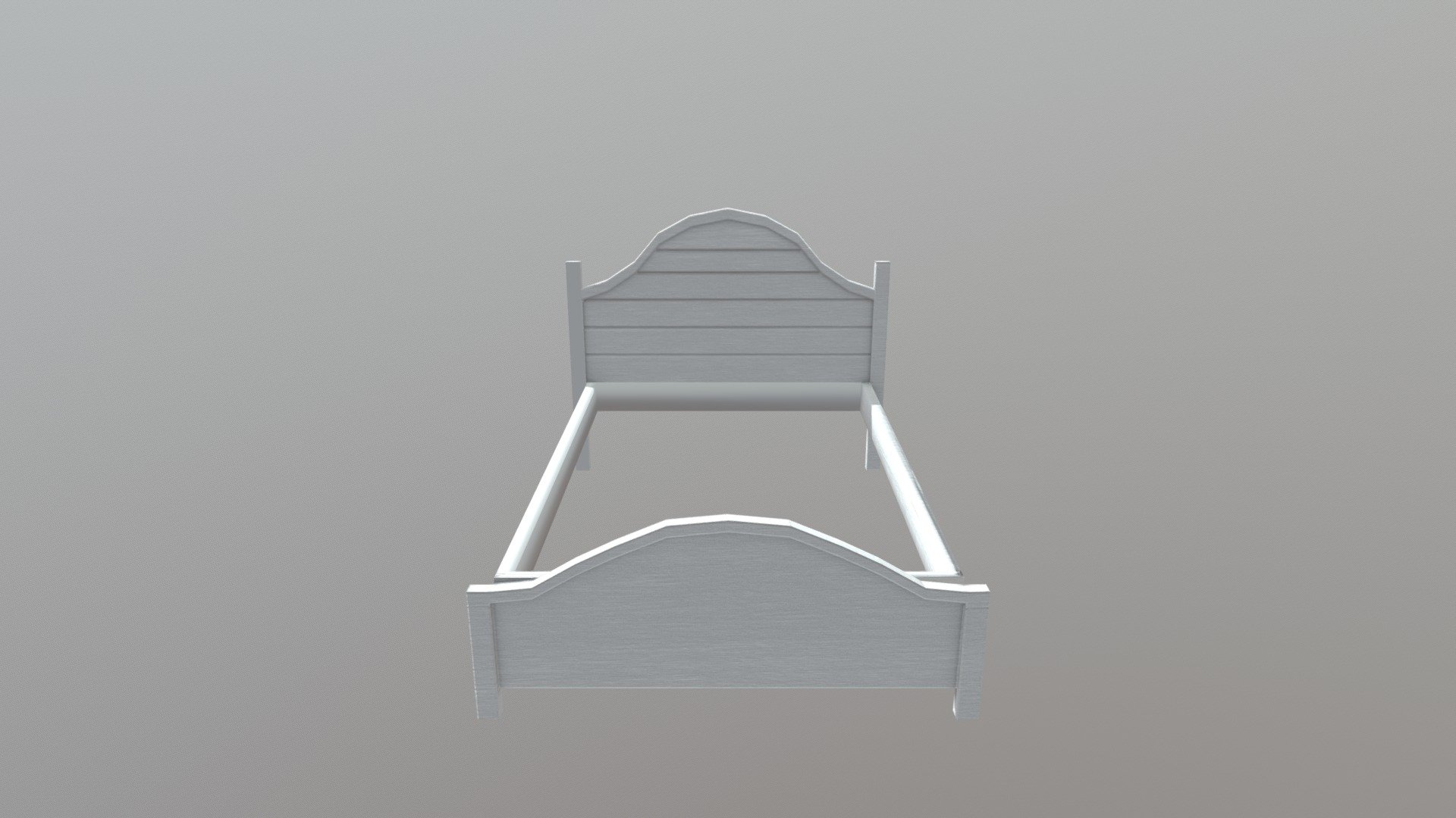 a bed frame - 3D model by simsora13 [a1fbd08] - Sketchfab