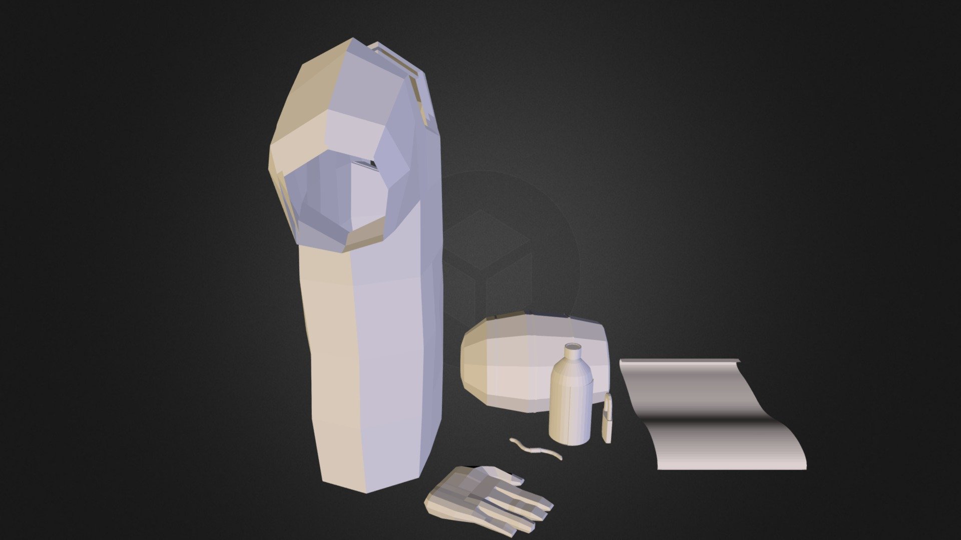 inventory - 3D model by jonbro [a1fc412] - Sketchfab