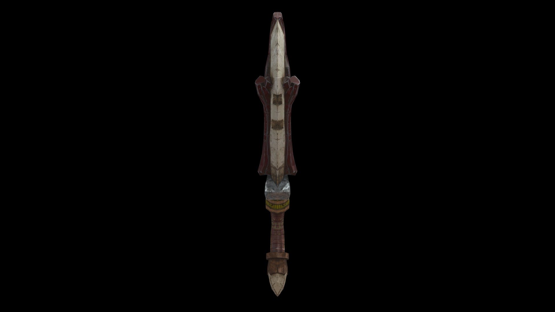 Texture painting Dagger - 3D model by kesterlo45 [a1fdf9d] - Sketchfab