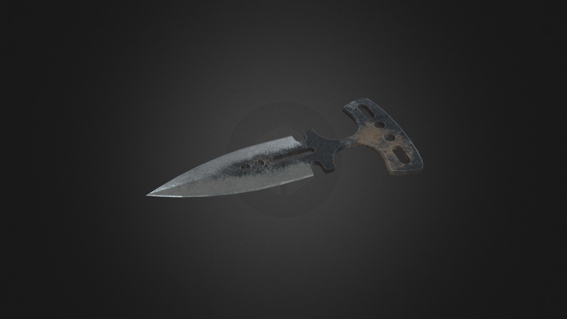 poke knife - Download Free 3D model by Kadyrov_Rifat [a1fe3b1] - Sketchfab