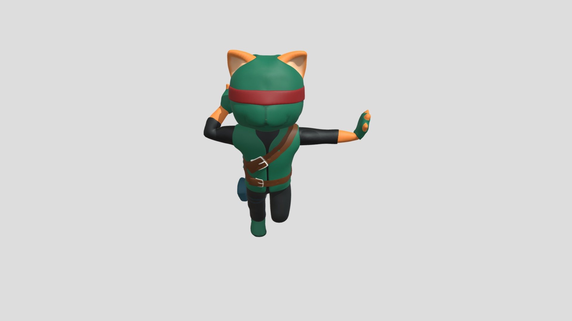 Cat_Nin - 3D model by Thai_NB (@thainb99) [a1fefc3] - Sketchfab