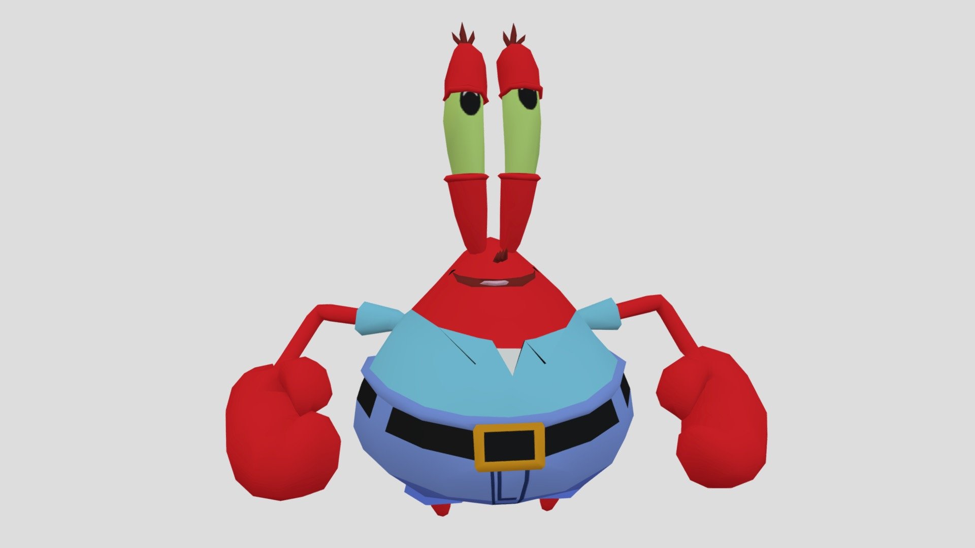 BFBB - Mr.Krabs Idle Animation - Download Free 3D model by SMF Features ...