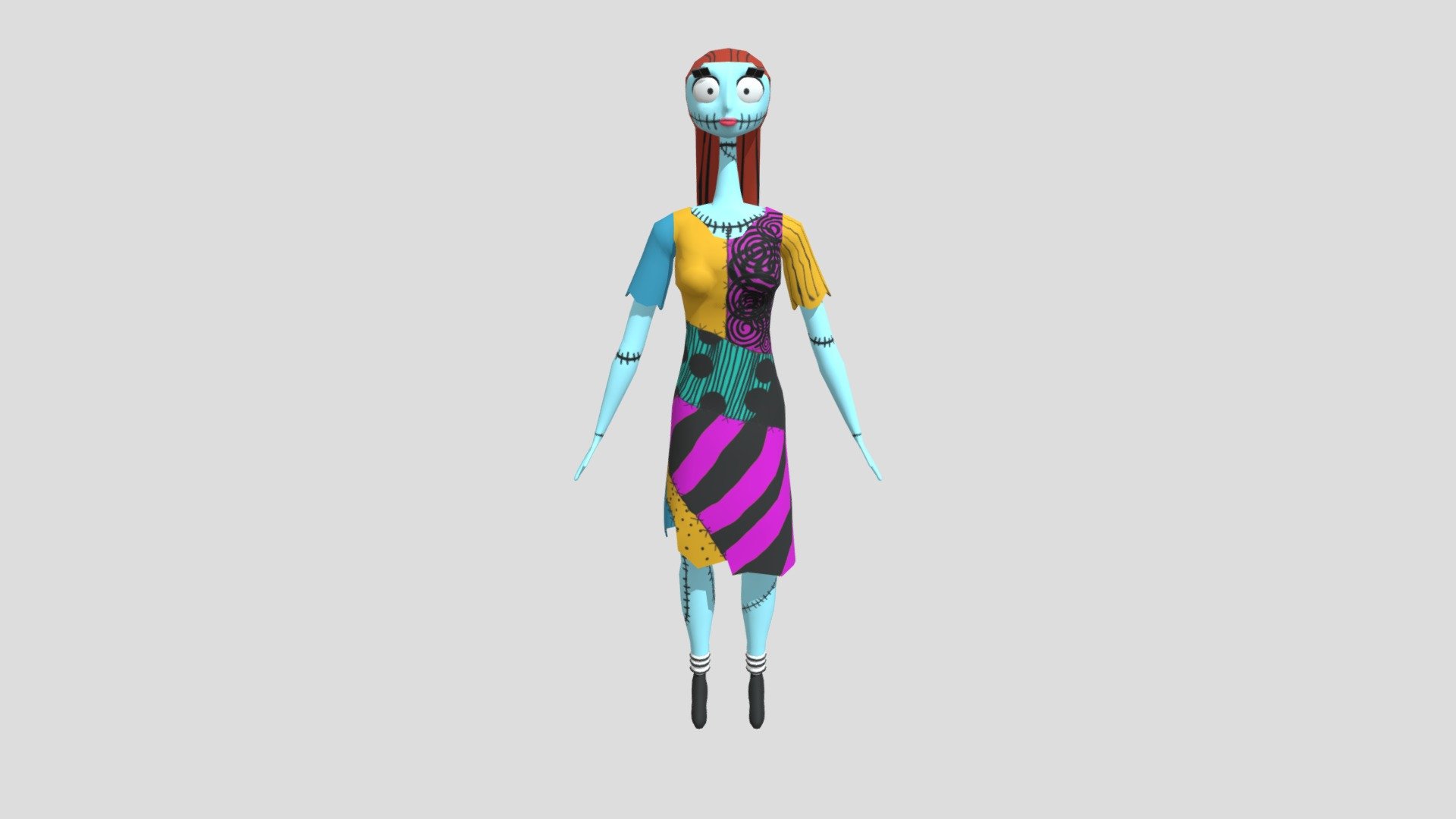 Sally - 3D model by Rodrigo Muñoz (@rodrim98) [a1ff467] - Sketchfab