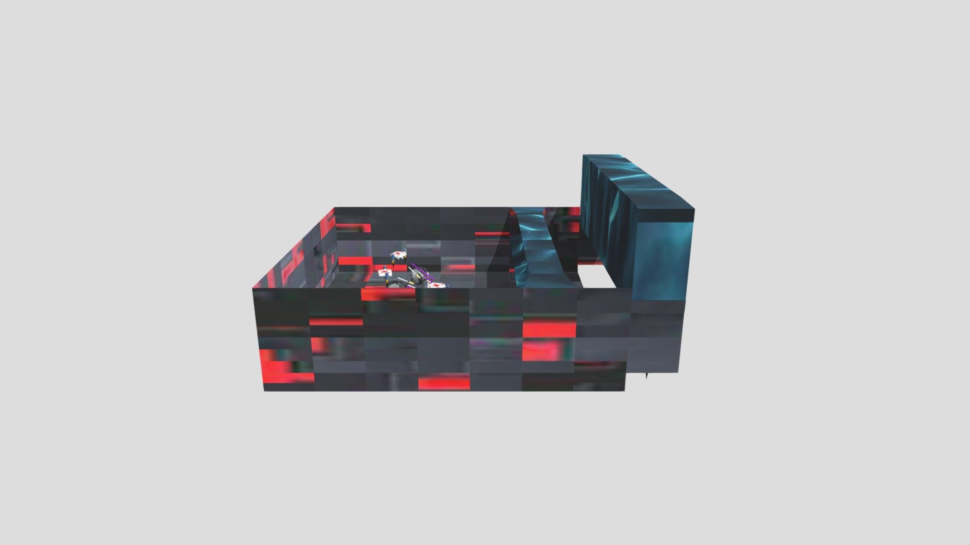 Robot escape scene - 3D model by Legendaryswordsman [a200fe0] - Sketchfab
