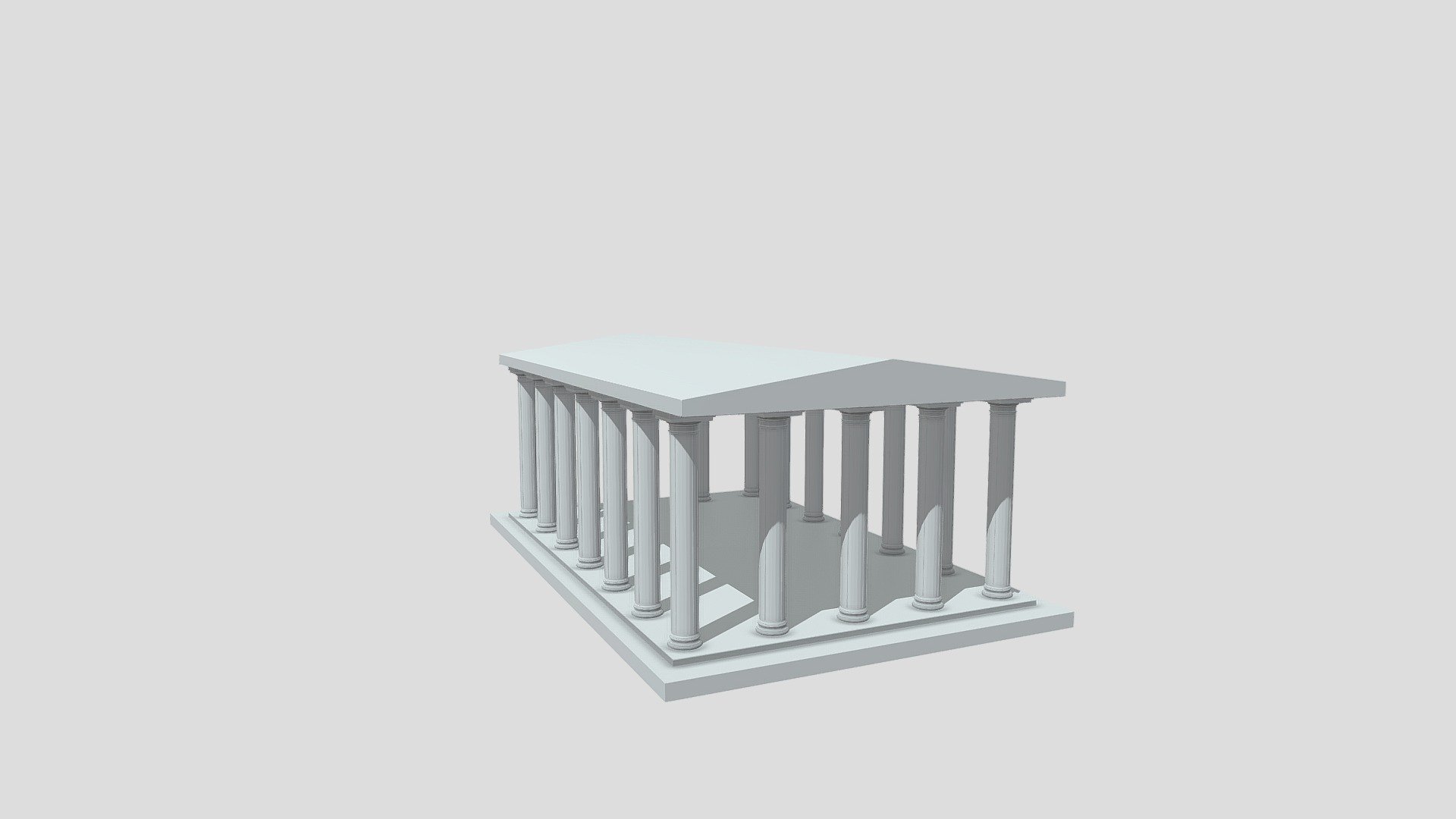 Parthenon - Download Free 3D model by ndalrymp [a20102a] - Sketchfab