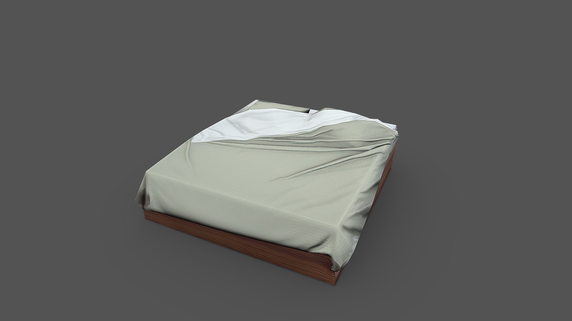 Low Poly Bed - Buy Royalty Free 3D model by 3dia [a203437] - Sketchfab ...