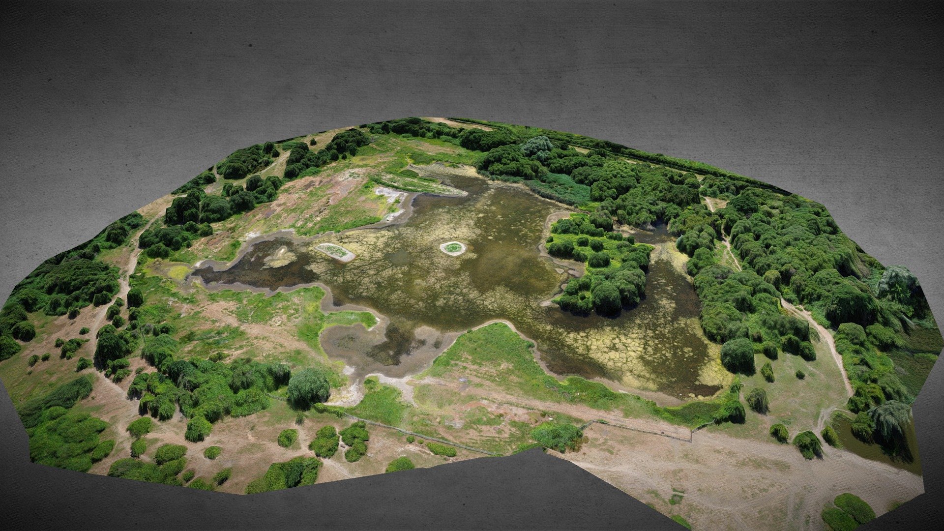 The Slack (Bird Sanctuary) - June 2023 - 3D model by Drone-Services.Biz ...