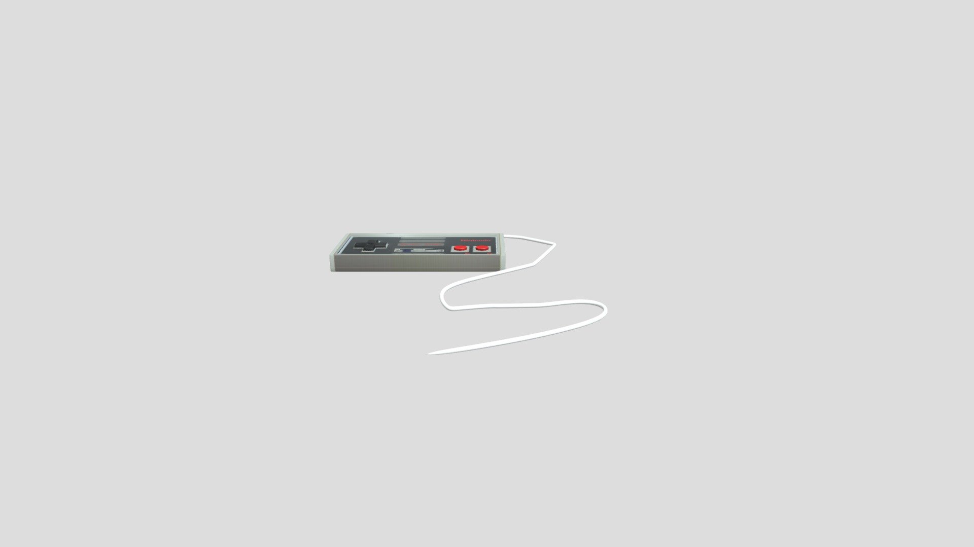 Control NES - 3D model by diego.panola [a205cab] - Sketchfab