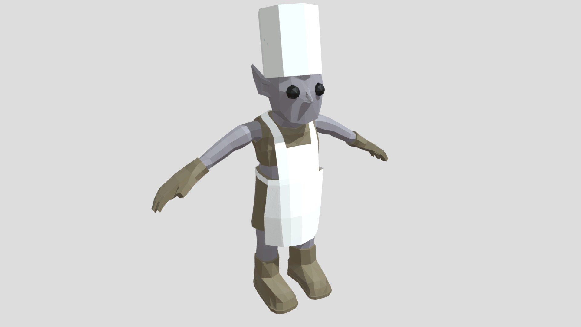Gnome Cook - Download Free 3D model by GraSseR [a205de3] - Sketchfab