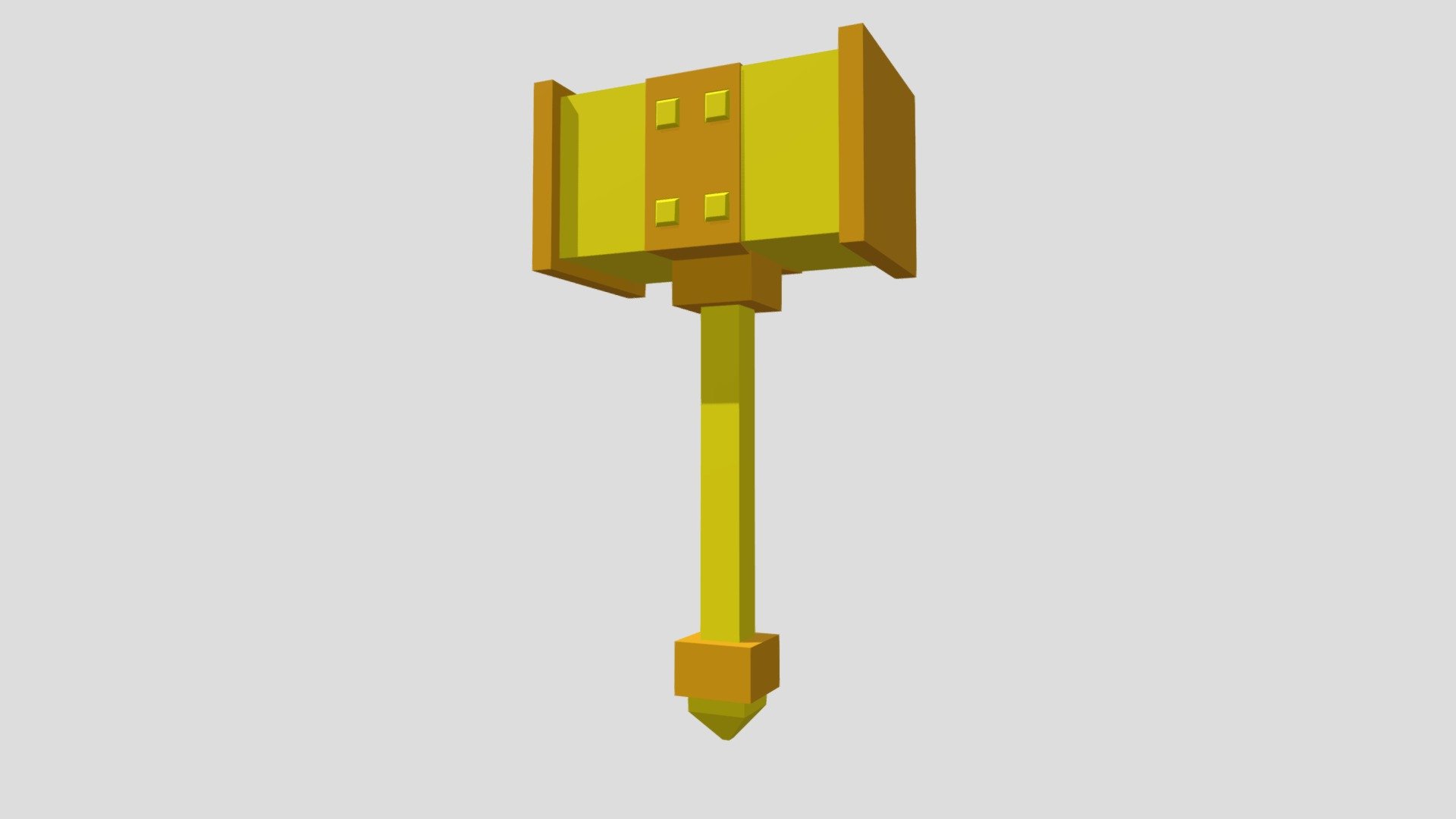 HAMMER - 3D model by margo.k [a205e52] - Sketchfab
