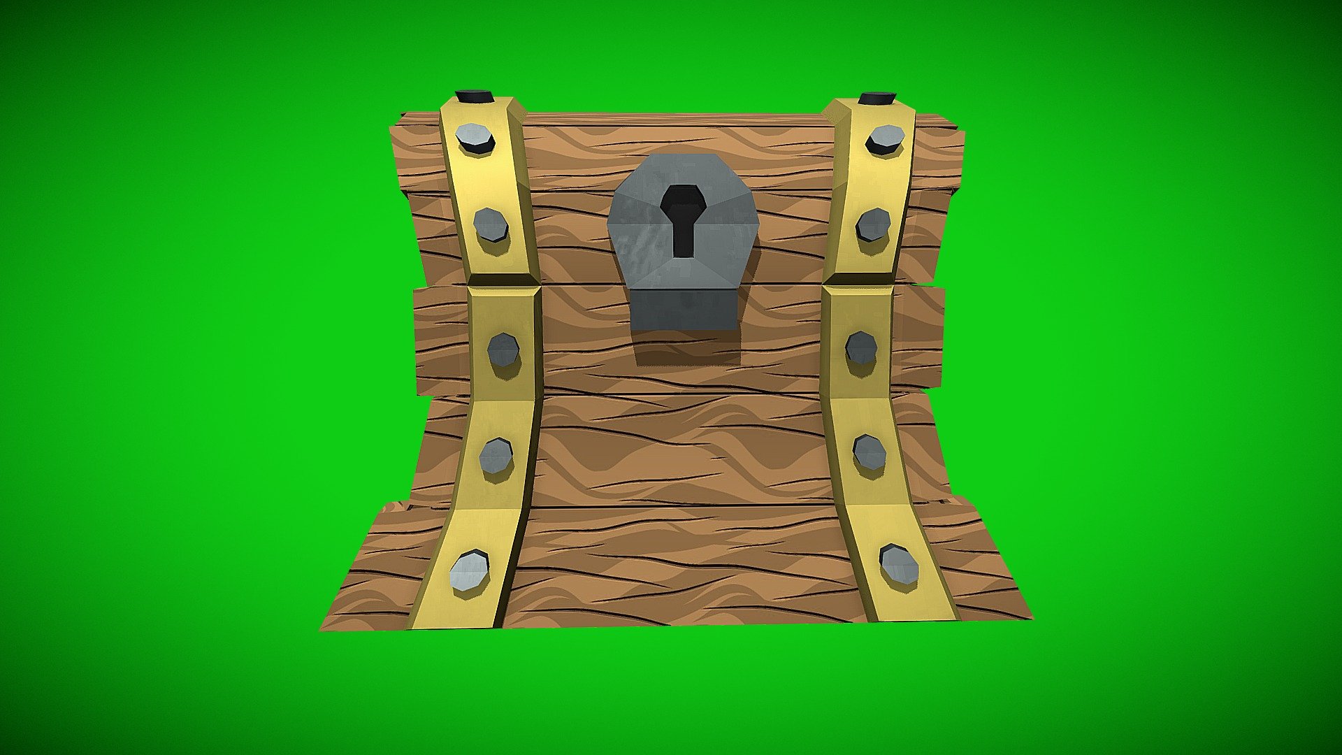 Stylized Chest - 3D model by megamaniac [a206000] - Sketchfab