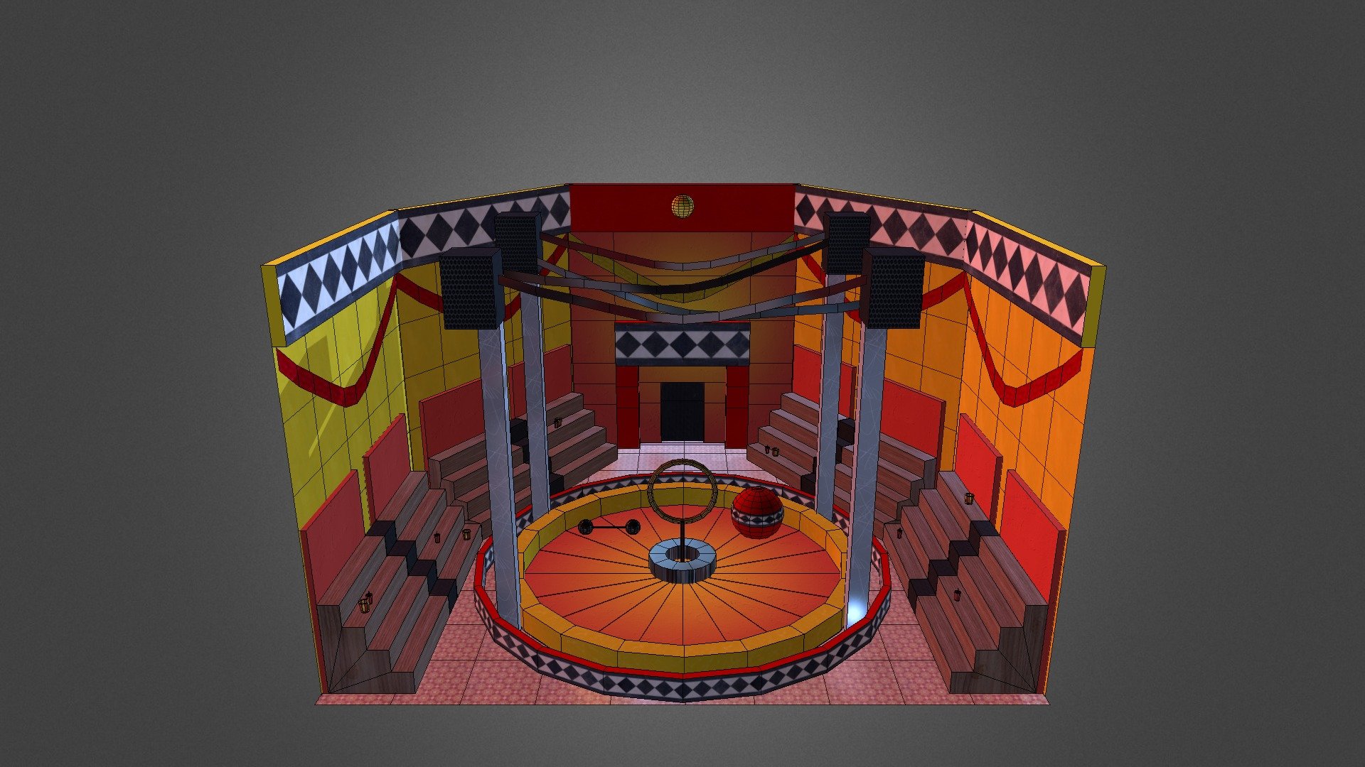 Circus 6 - 3D model by totallyAud [a206dad] - Sketchfab