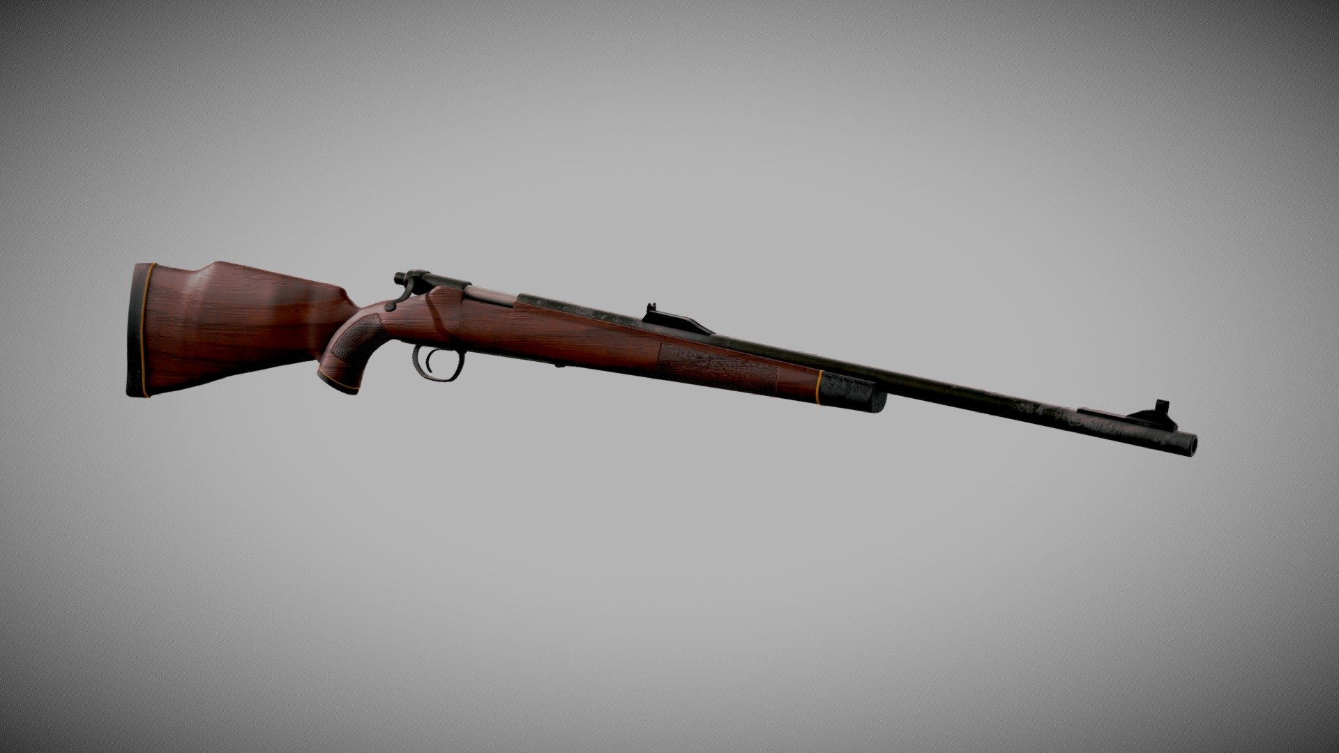 Remington Model 700 BDL (w/o Attached Optic) - 3D model by ItsJack ...