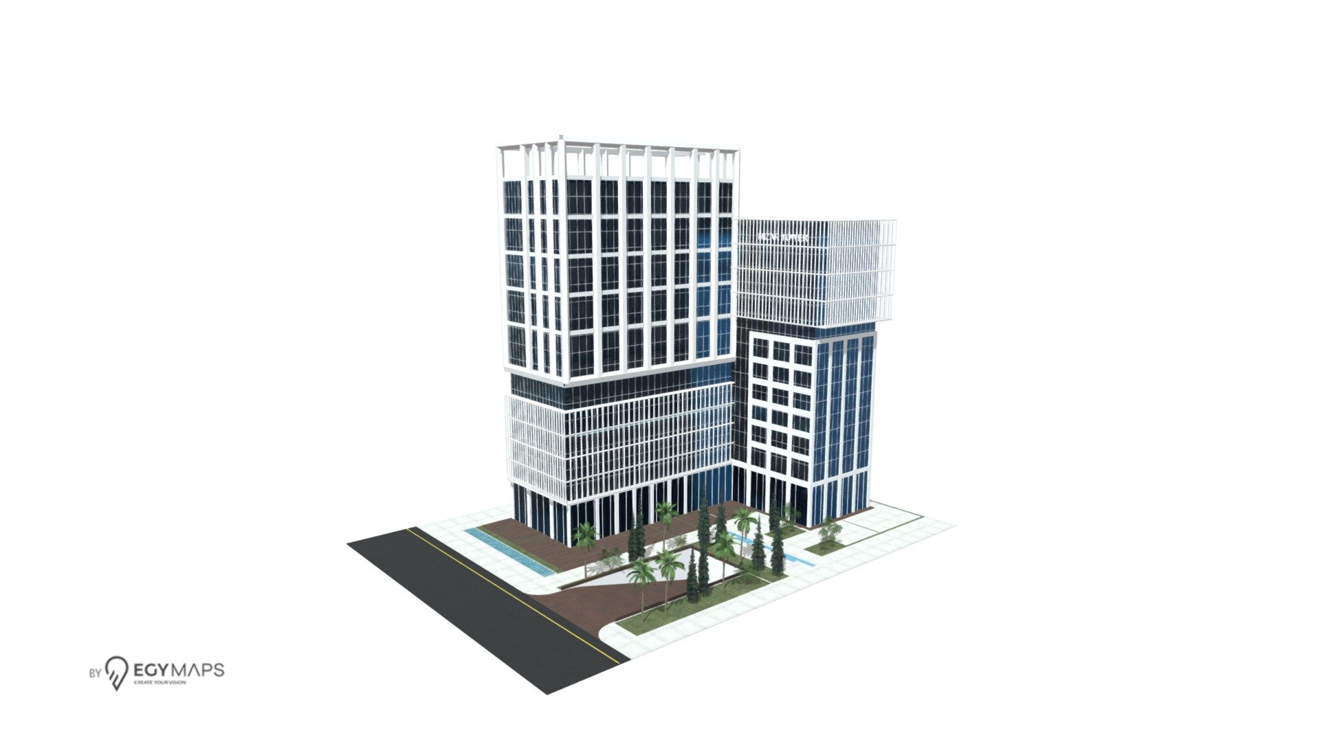 mezar tower - 3D model by Egy-maps [a20939f] - Sketchfab