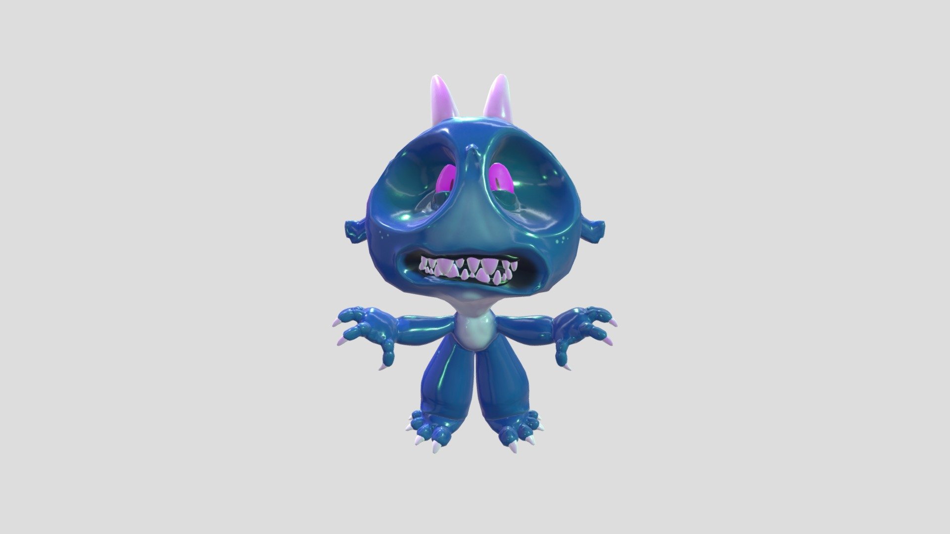 Demon - Download Free 3D model by Guillem Alqueza (@guillemalqueza ...