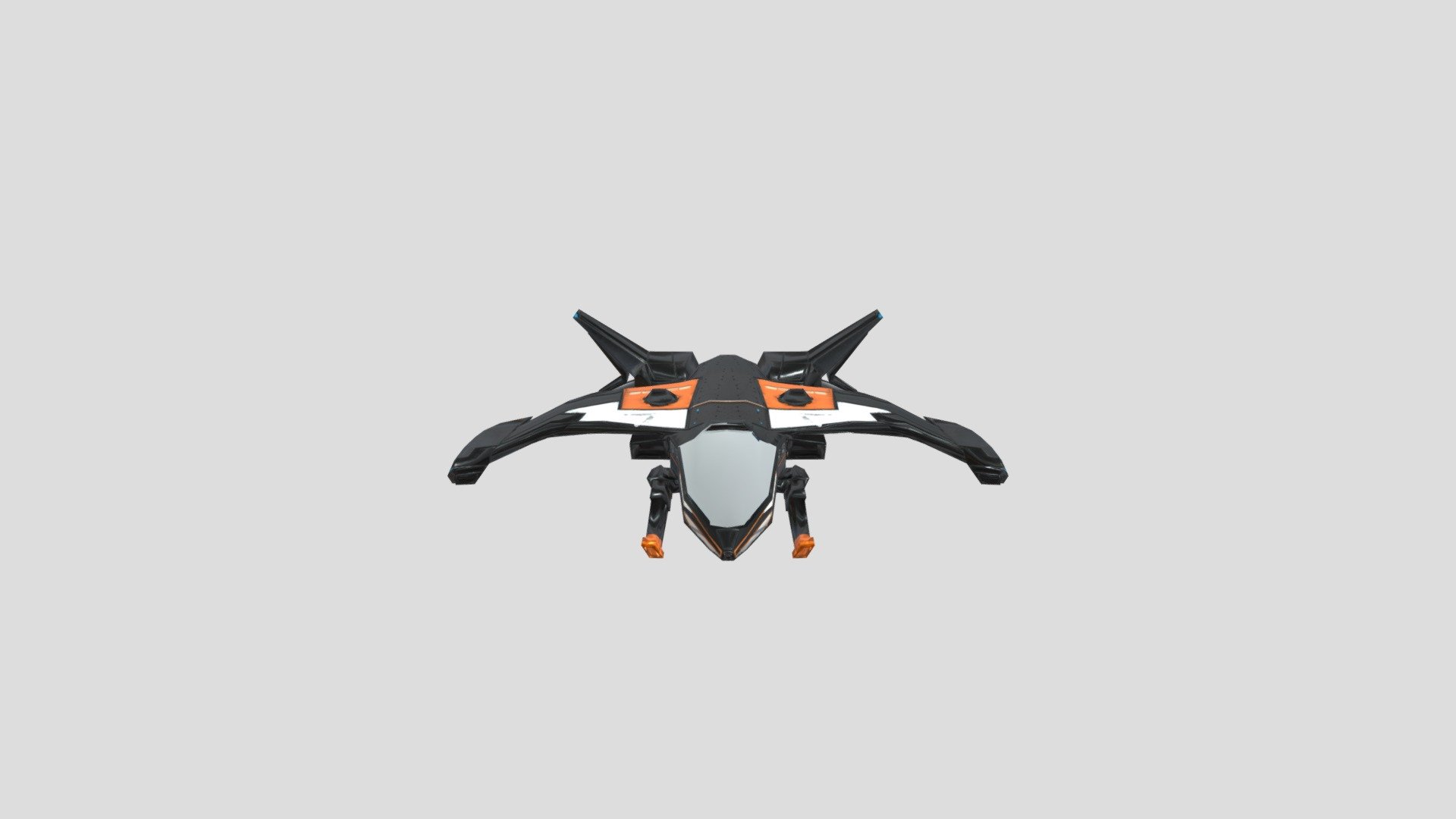 Fightership - 3D model by wright.daniel2017 [a2095dc] - Sketchfab