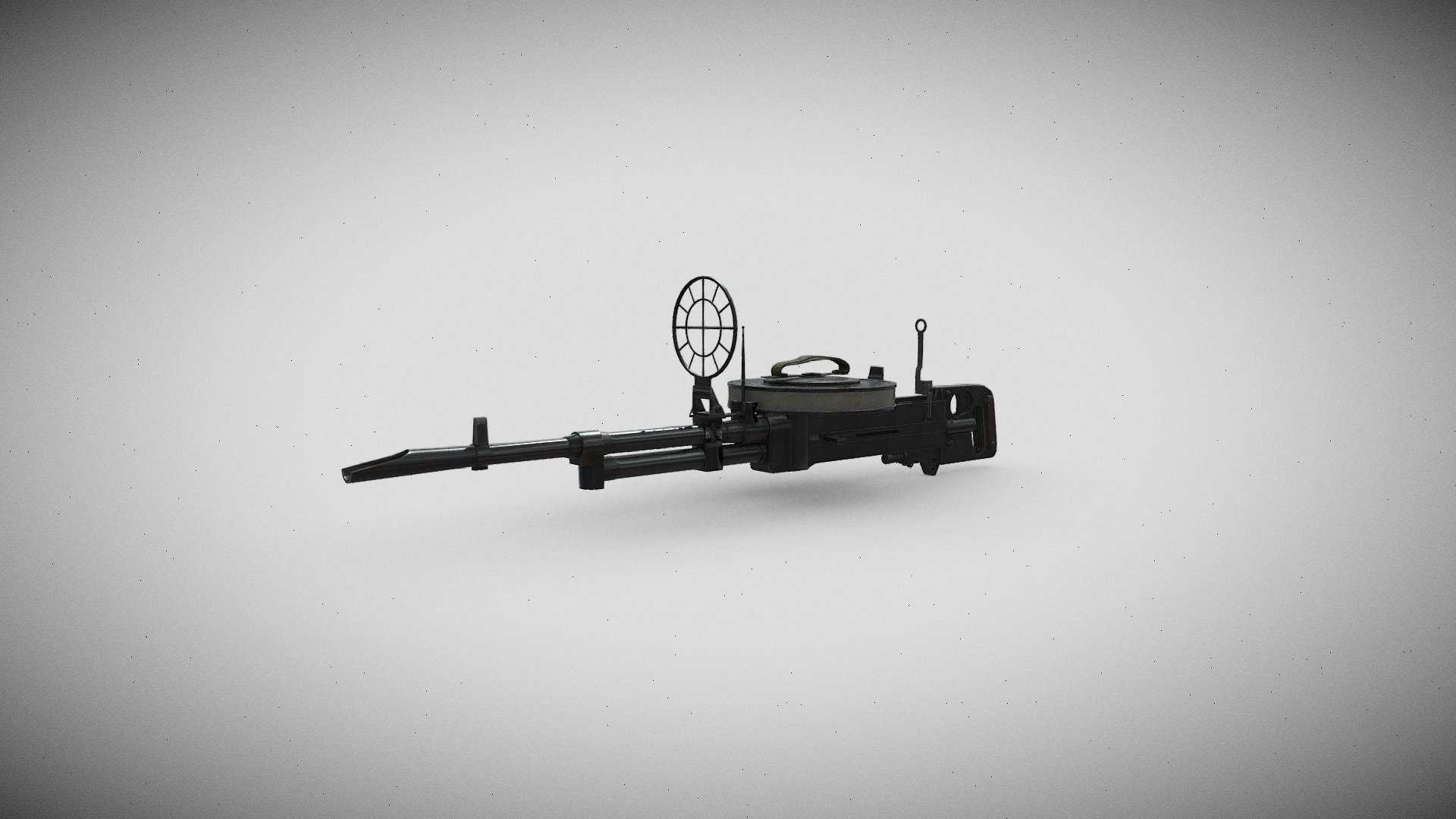The Vickers machine gun - 3D model by Instytut Pamięci Narodowej ...