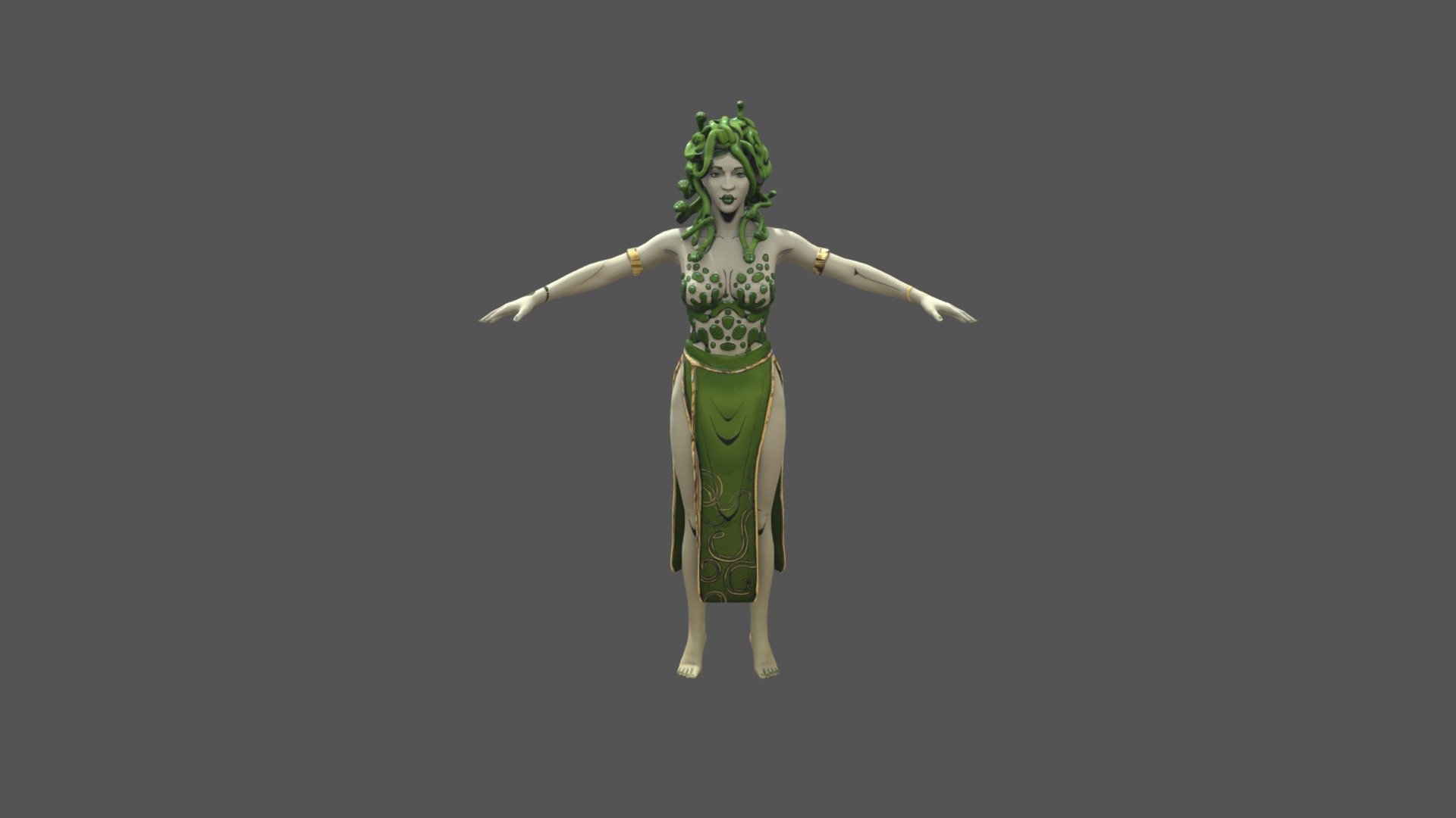 medusa - 3D model by Merelvergunst [a20c729] - Sketchfab