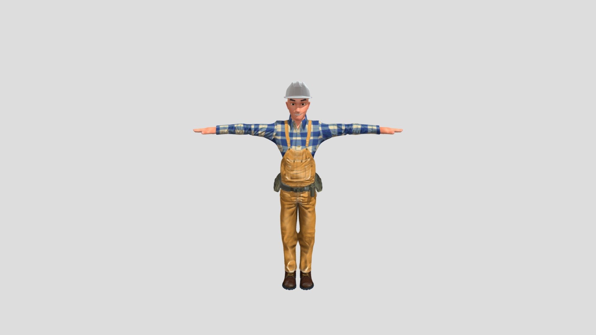 worker Male stylized clothed - Download Free 3D model by edu (@edovvsky ...