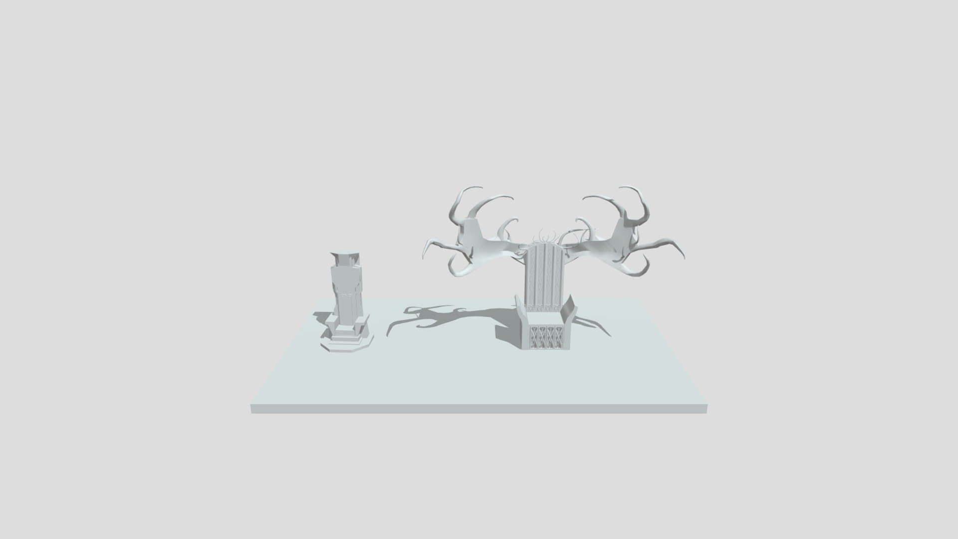 Thrones - Download Free 3D model by Tesseract0 [a20f749] - Sketchfab