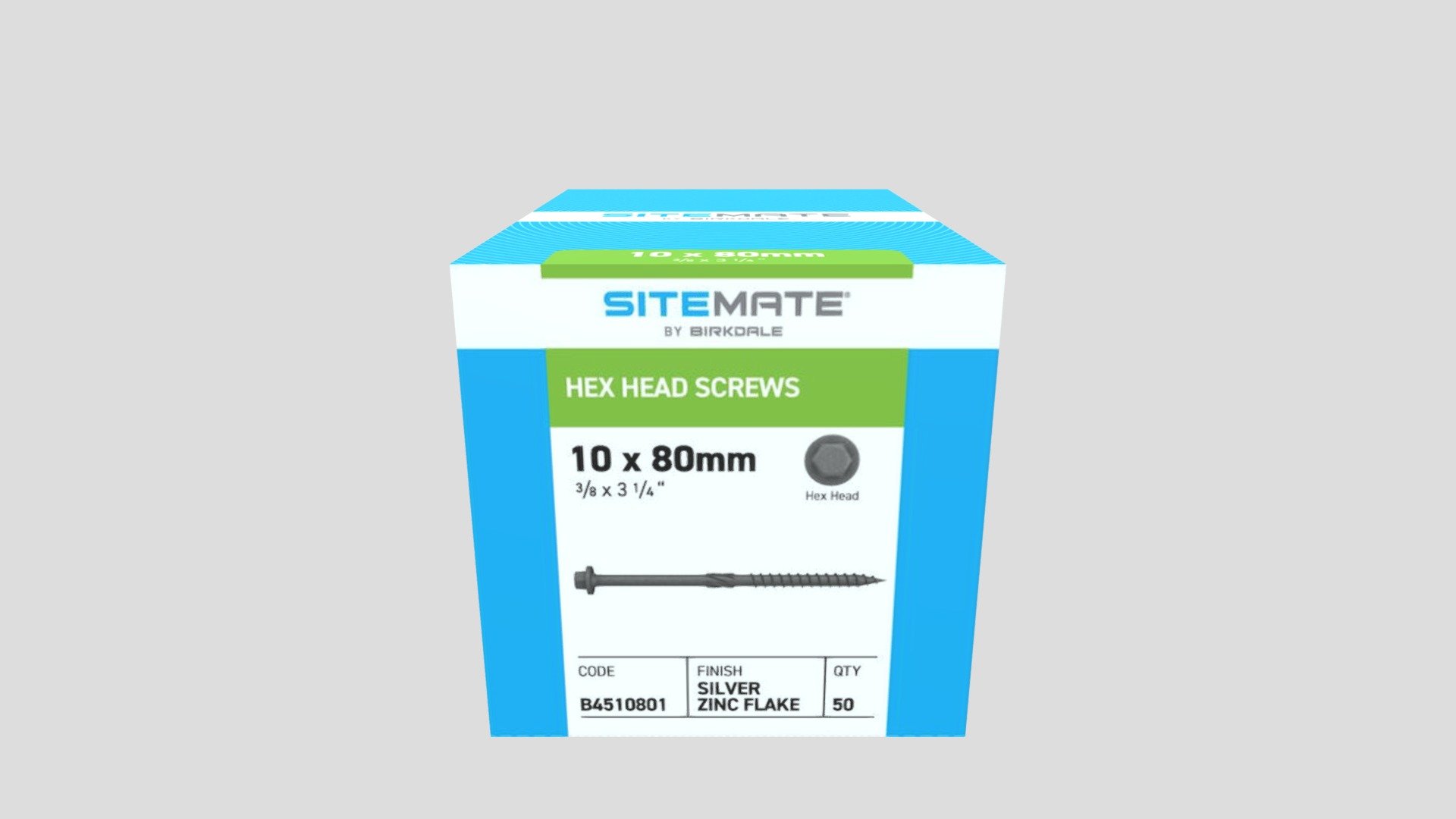 SM_HexHeadScrew_Box - 3D model by Dggd [a20f7c2] - Sketchfab