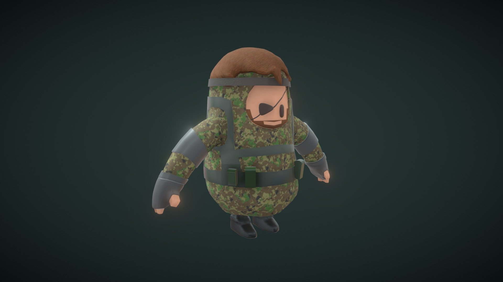 Big Boss - Fall Guys OC - 3D model by felipoca14 [a212217] - Sketchfab